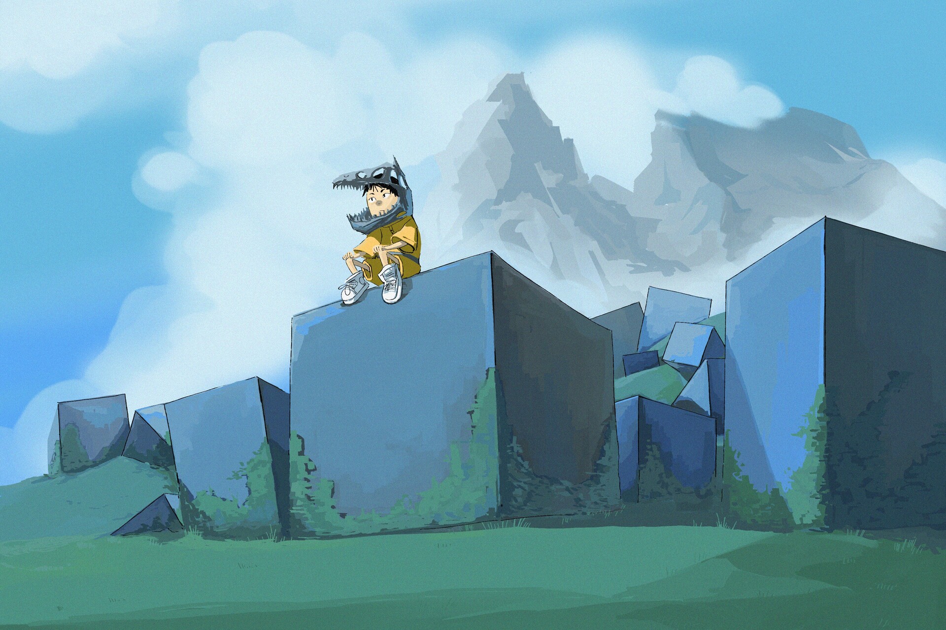 ArtStation - CUBE WORLD: concept art