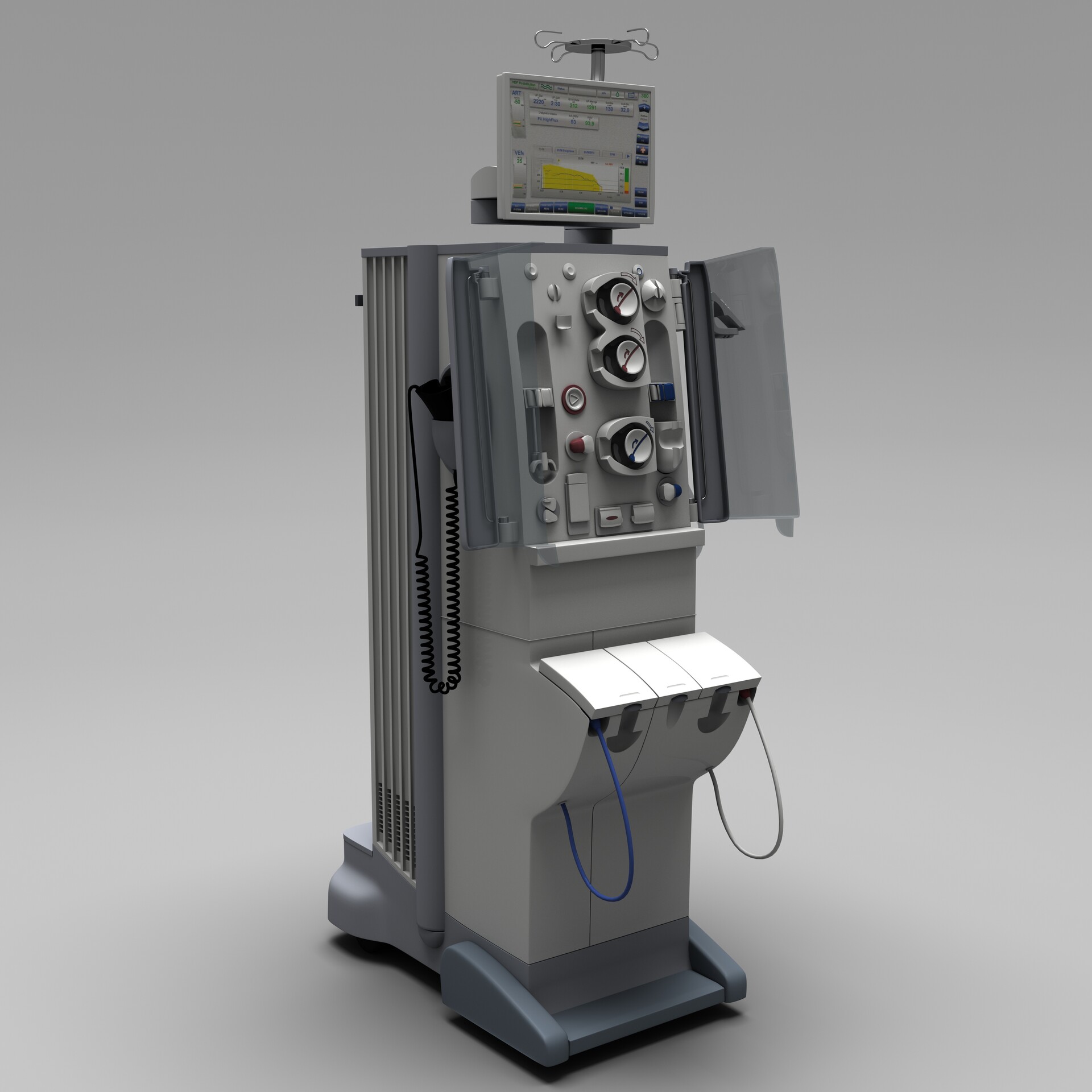 ArtStation - dialysis machine