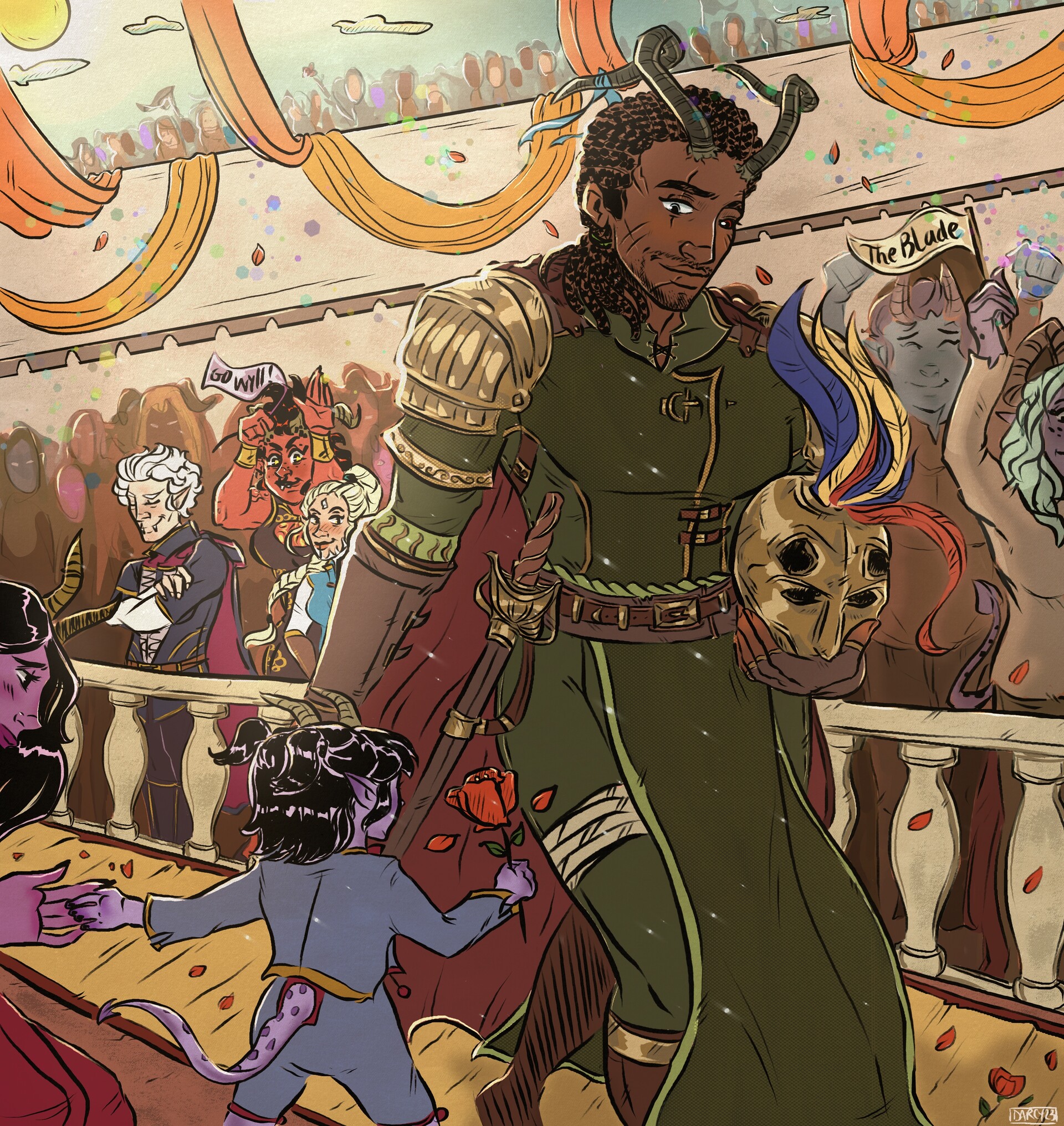 ArtStation - Wyll Ravengard Parade