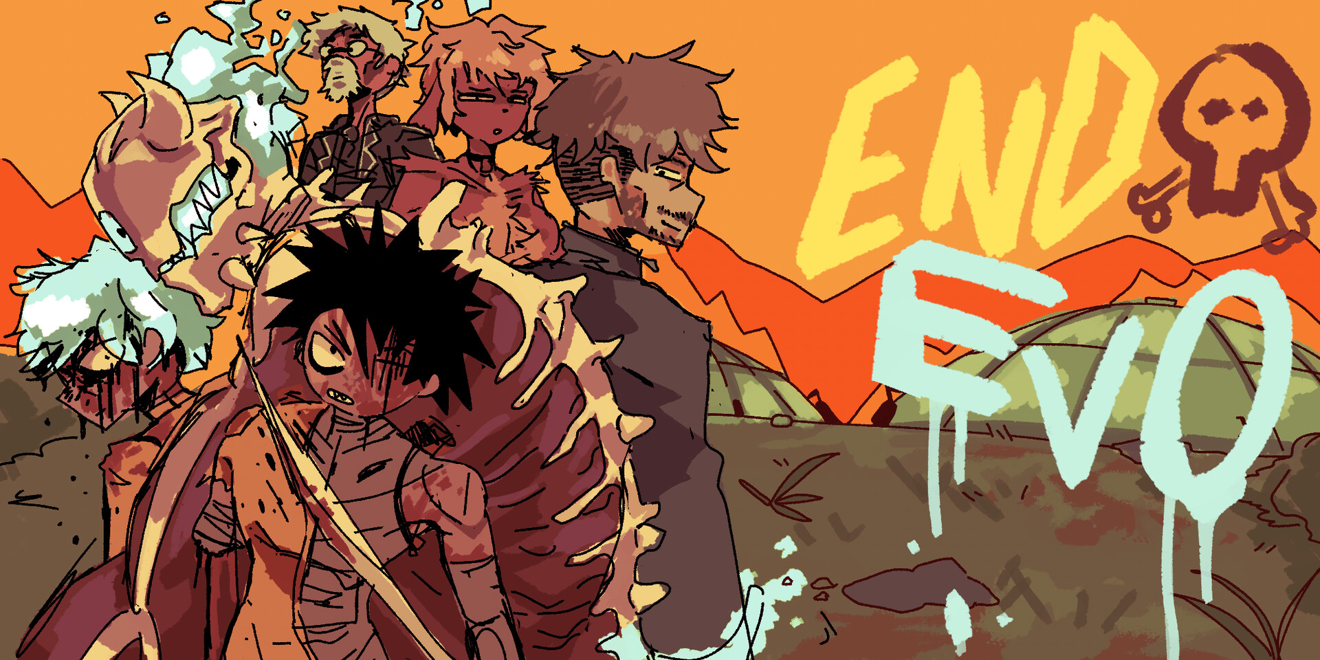 ArtStation - End Evo [Webtoon Project]