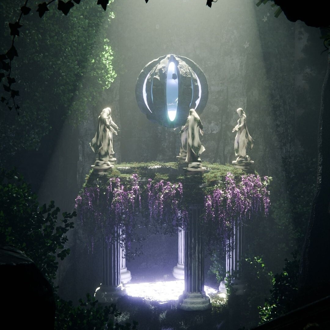 ArtStation - "Ethereal Passage to Enchanted Realm"