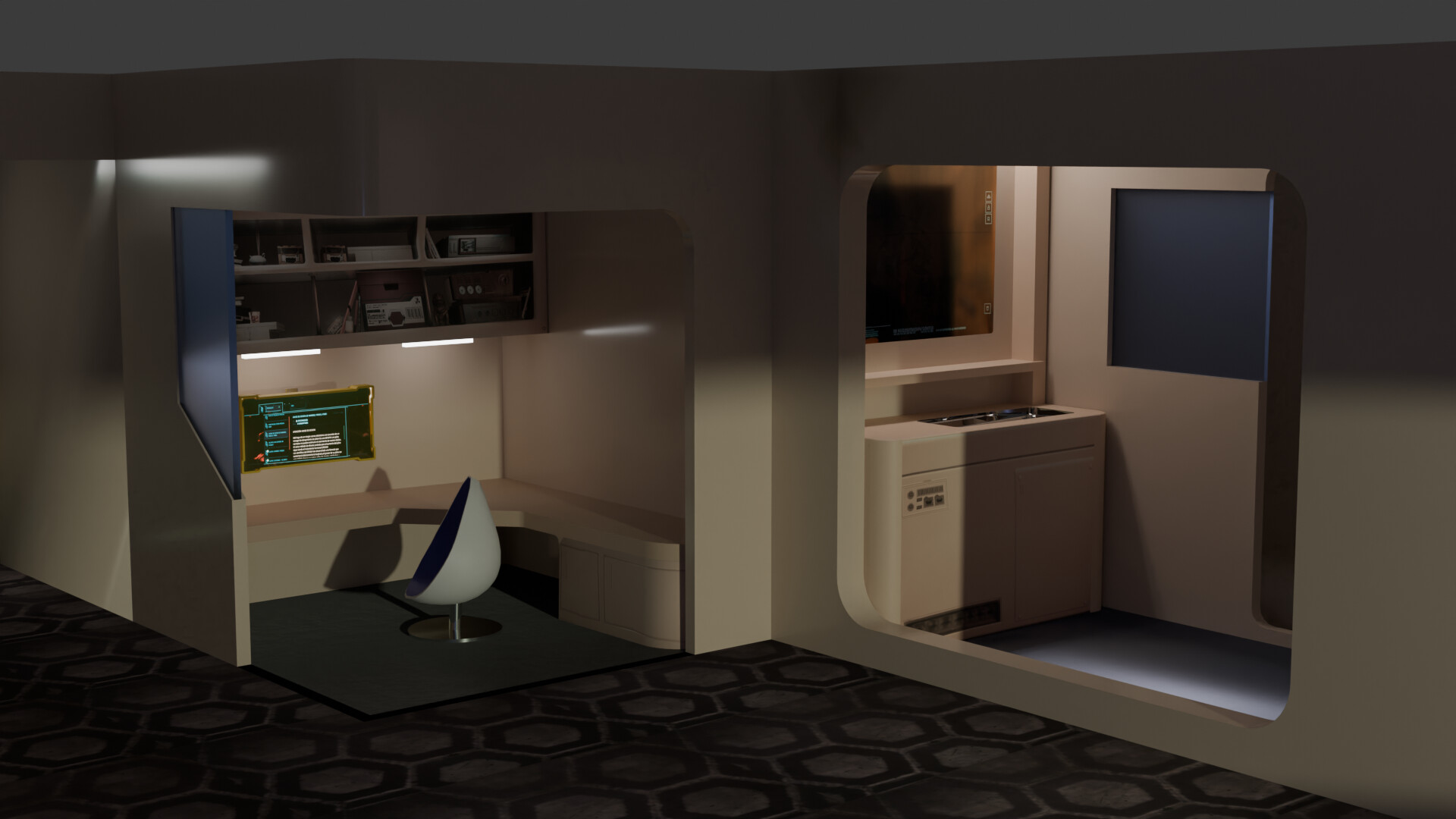 ArtStation - V's Room