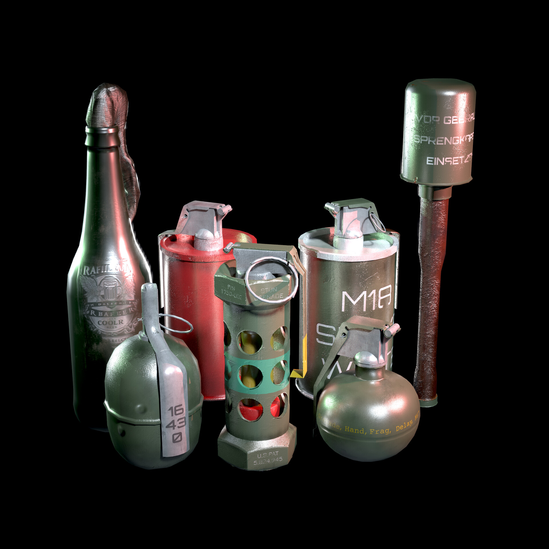 ArtStation - Grenades Collection