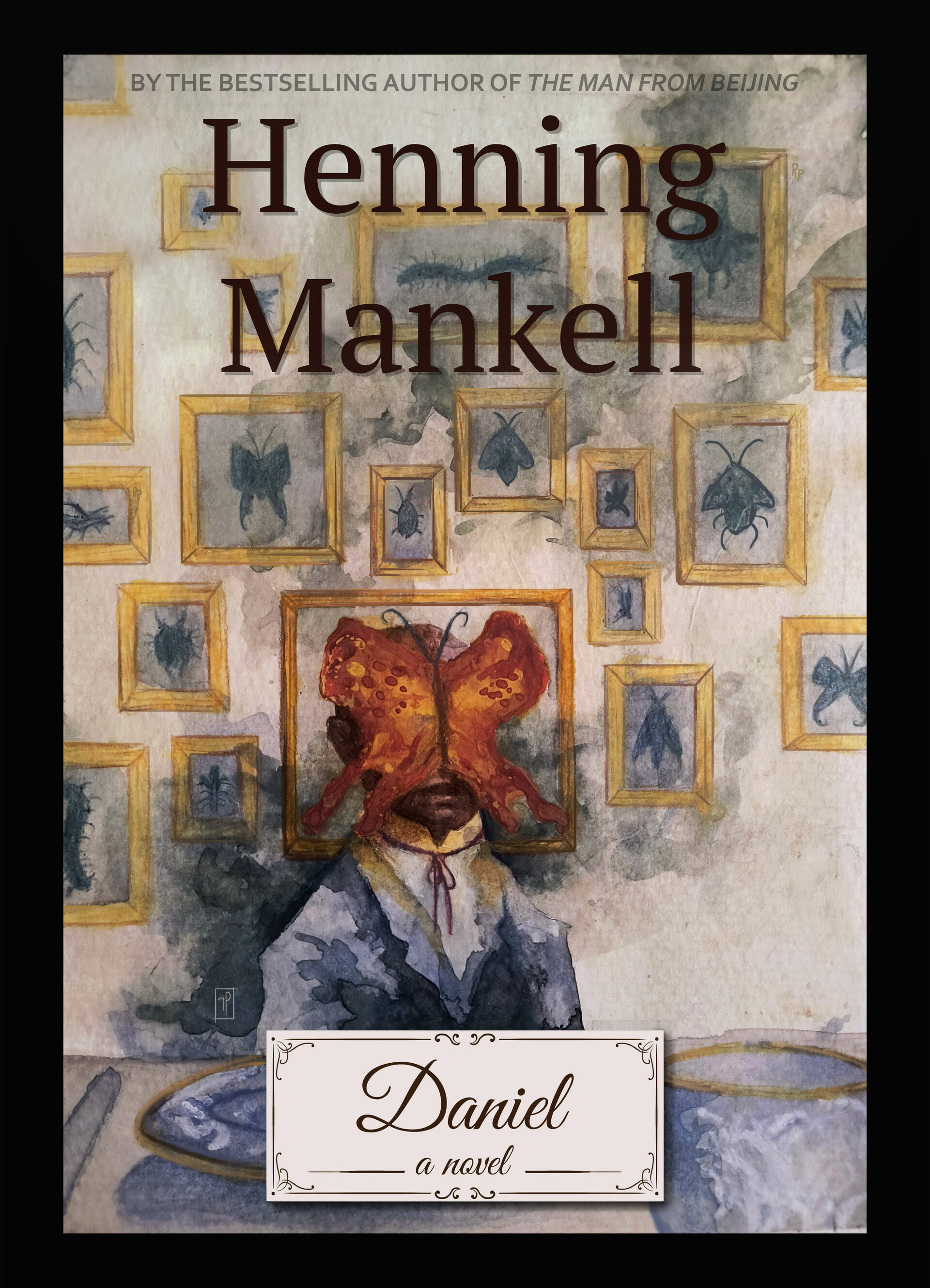 Rita Puhakka - Portfolio website - Daniel - Book Cover Illustration