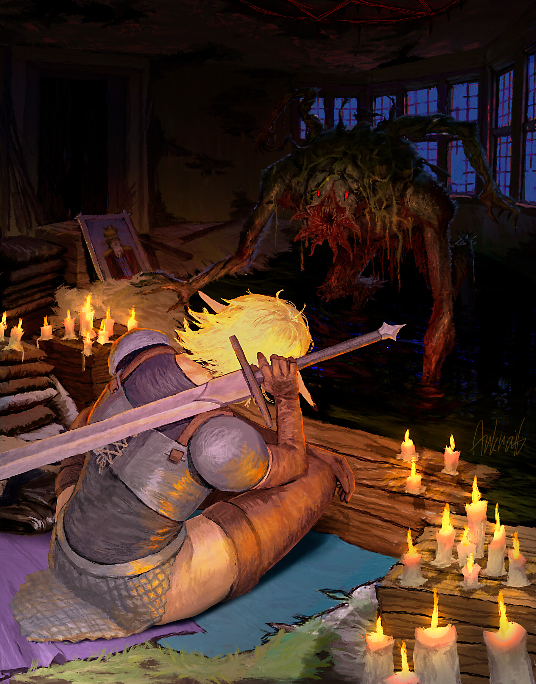 ArtStation - my character Aris