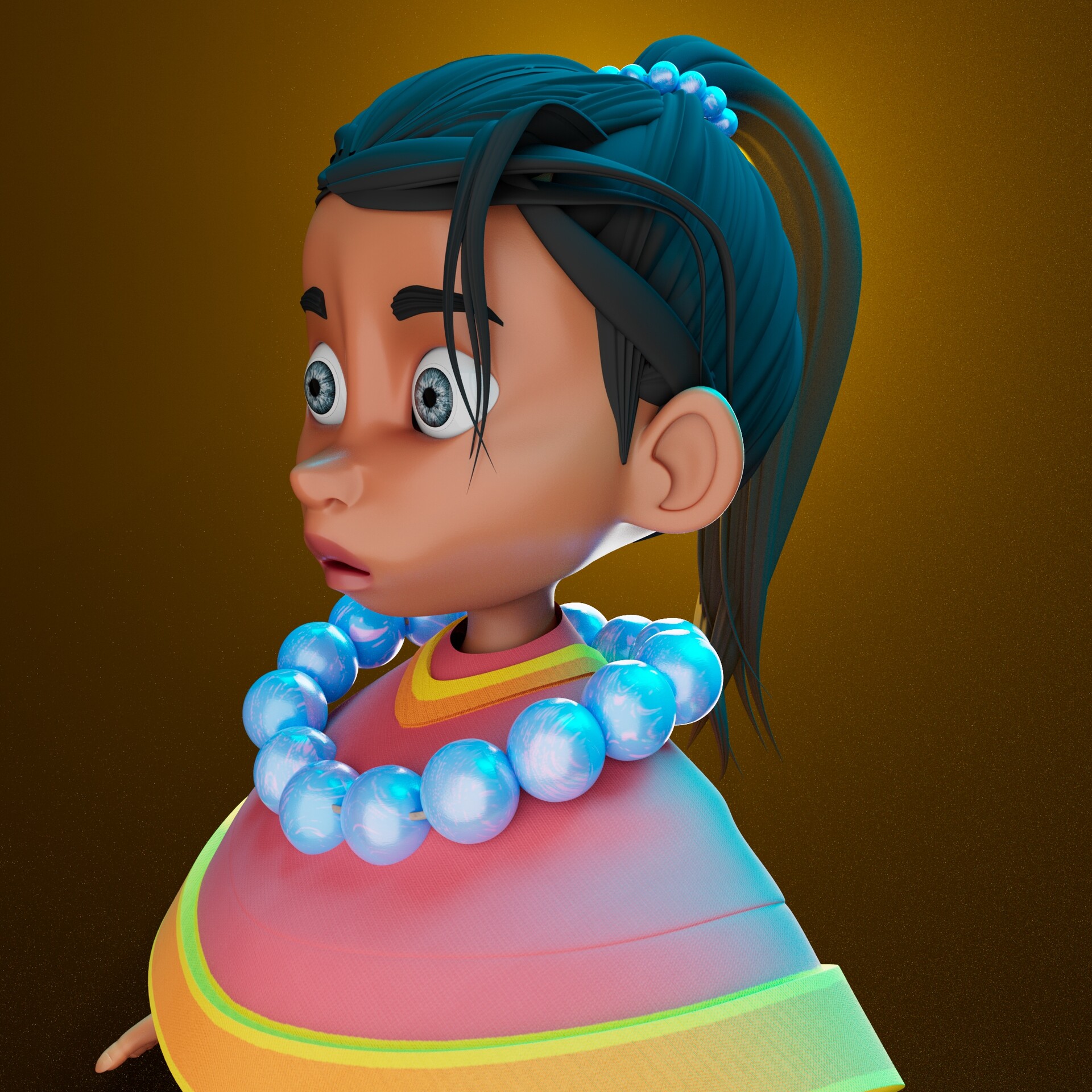 ArtStation - 3d tribe model