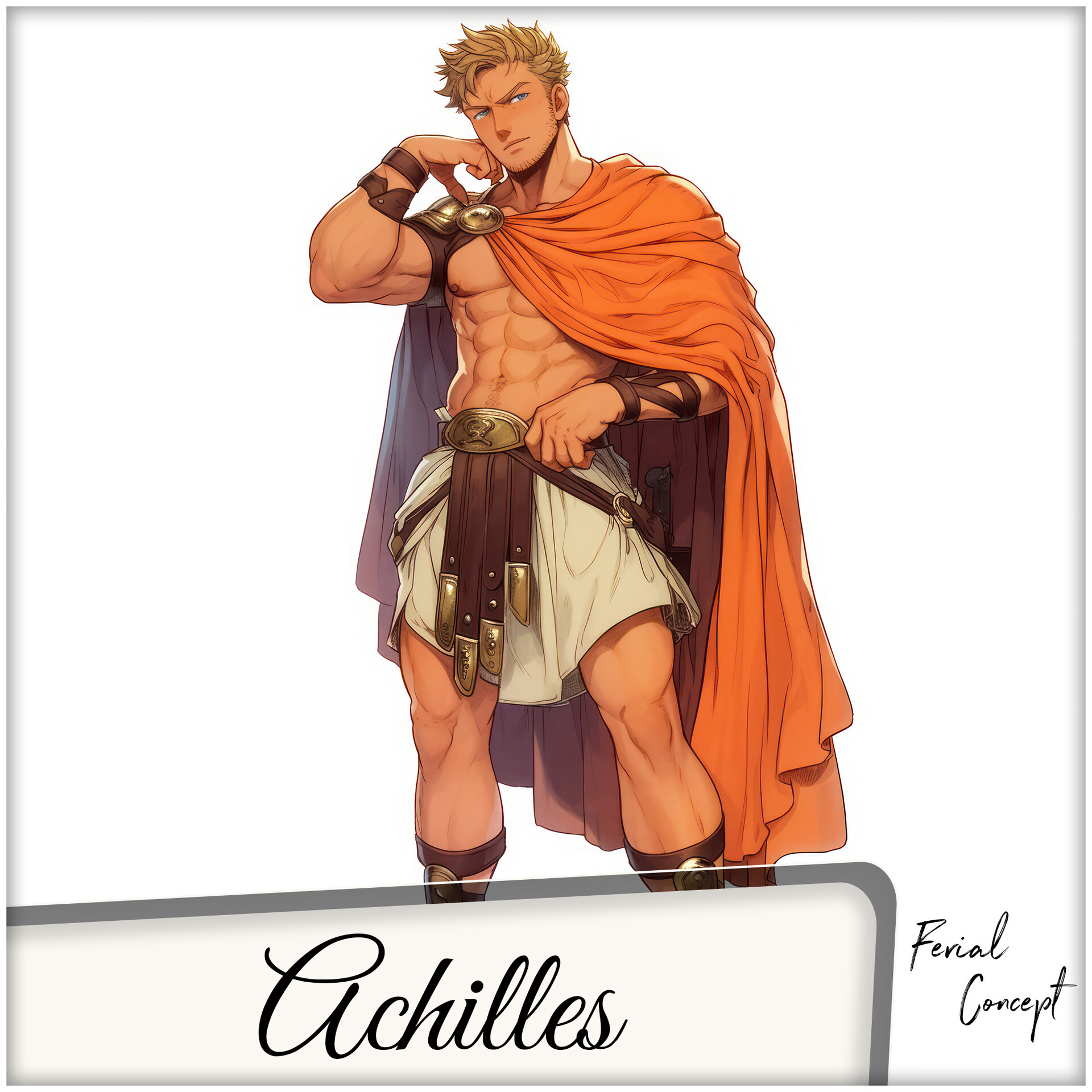 ArtStation - 🔹210 Achilles - Anime Character Reference Image Pack v.60 |4K|