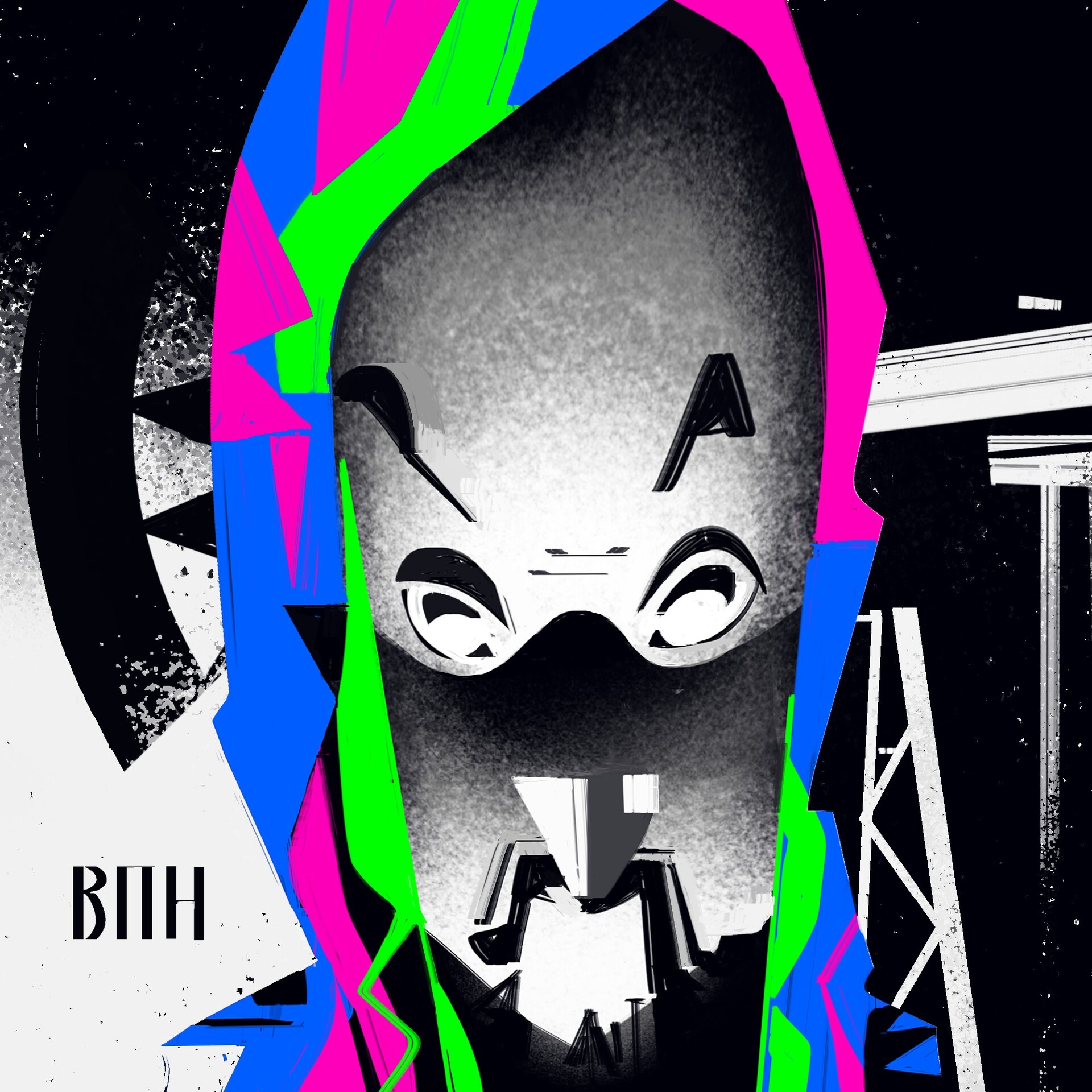 ArtStation - Egor Letov portrait