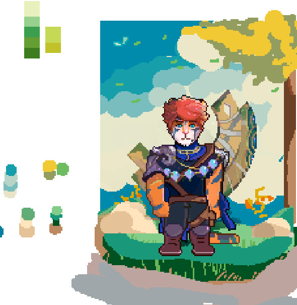 ArtStation - Taor Pixel art Study