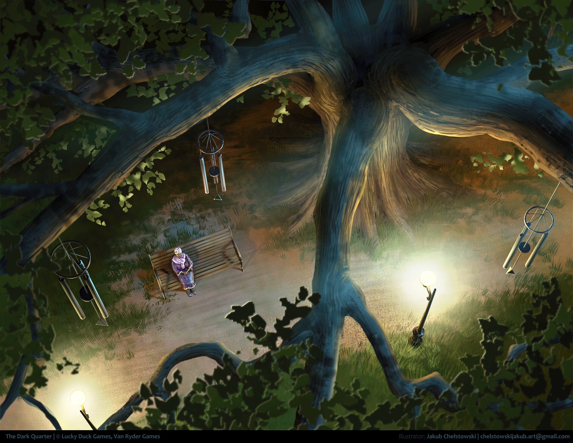 ArtStation - The Dark Quarter – The Singing Oak