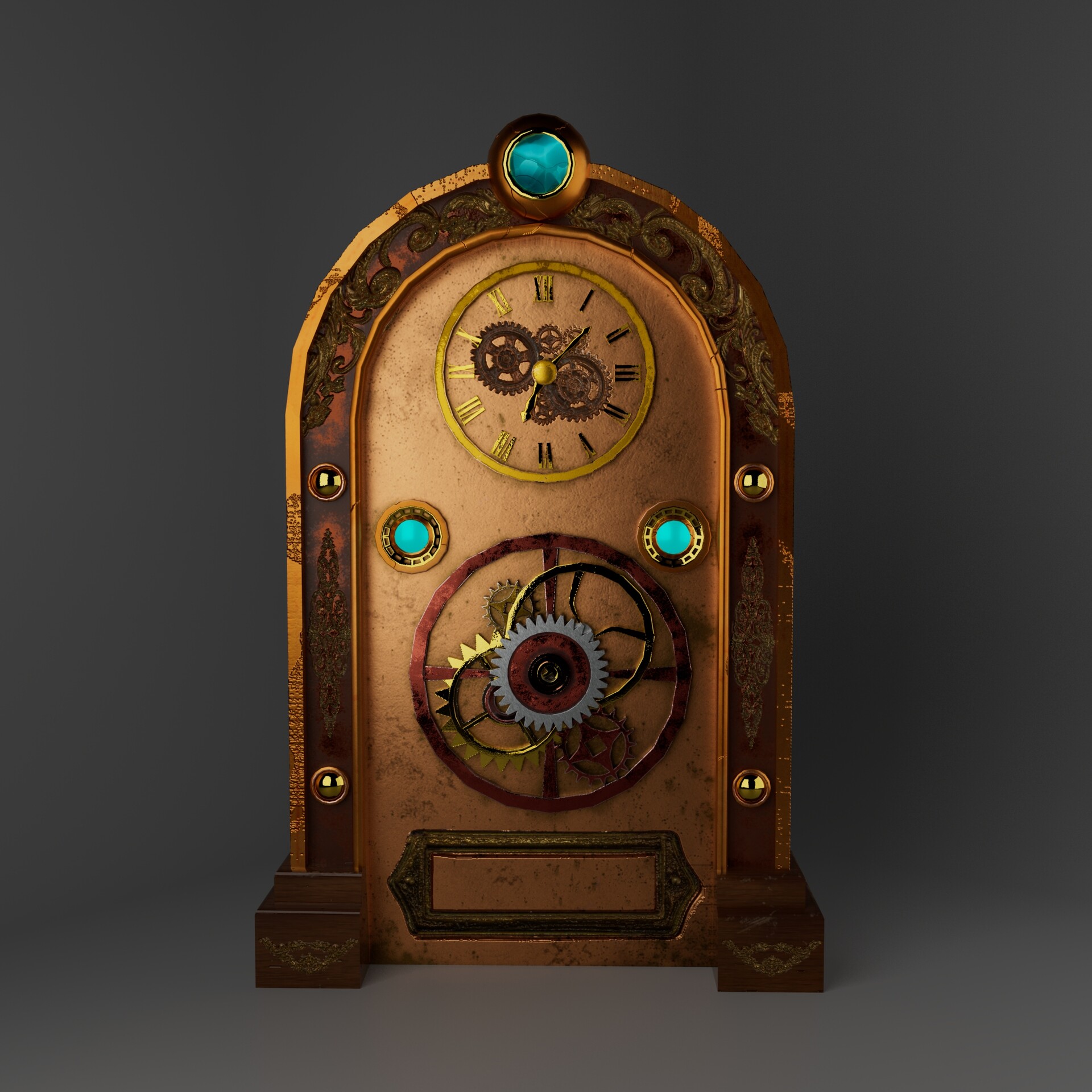 ArtStation - Steampunk Props Model & Textured