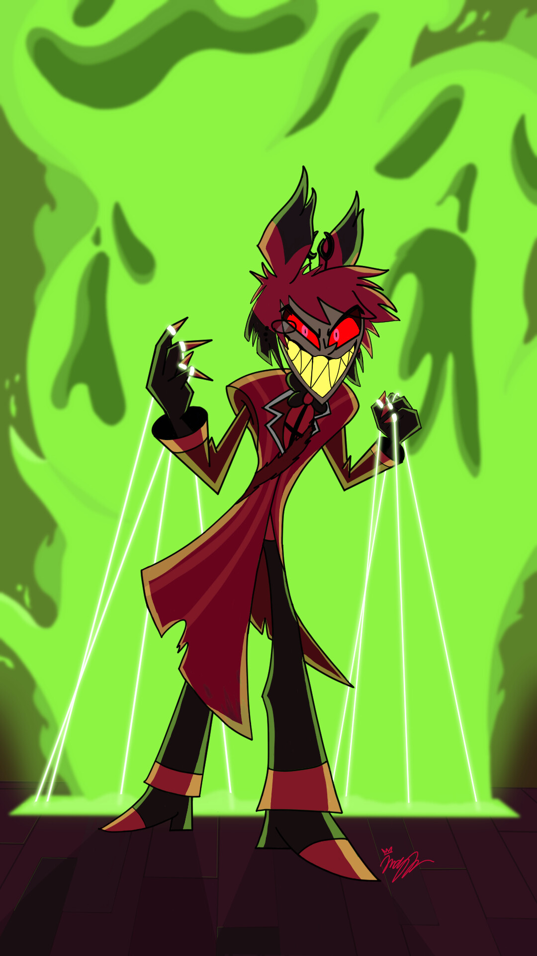 ArtStation - "Pulling The Strings" - Hazbin Hotel