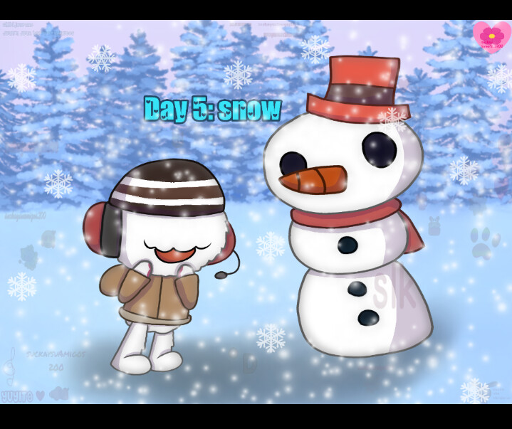 chibi winter wallpaper
