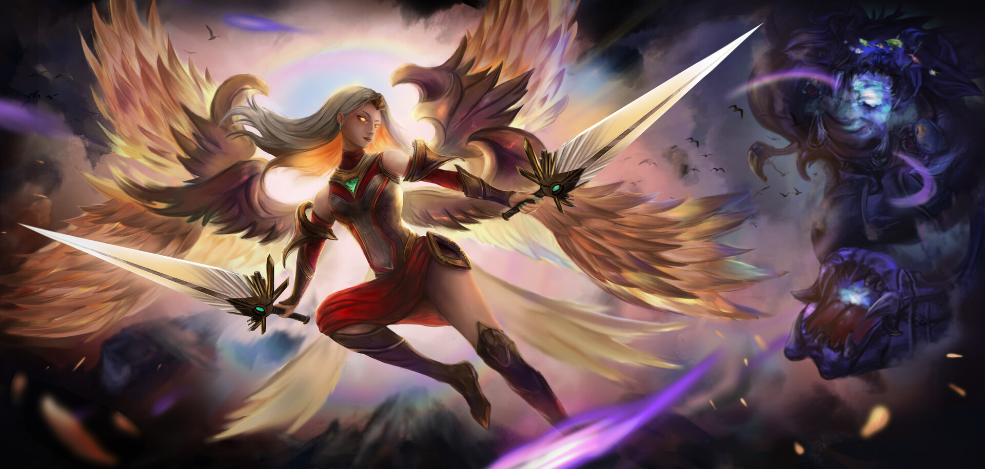 ArtStation - Transcended Kayle Fanart