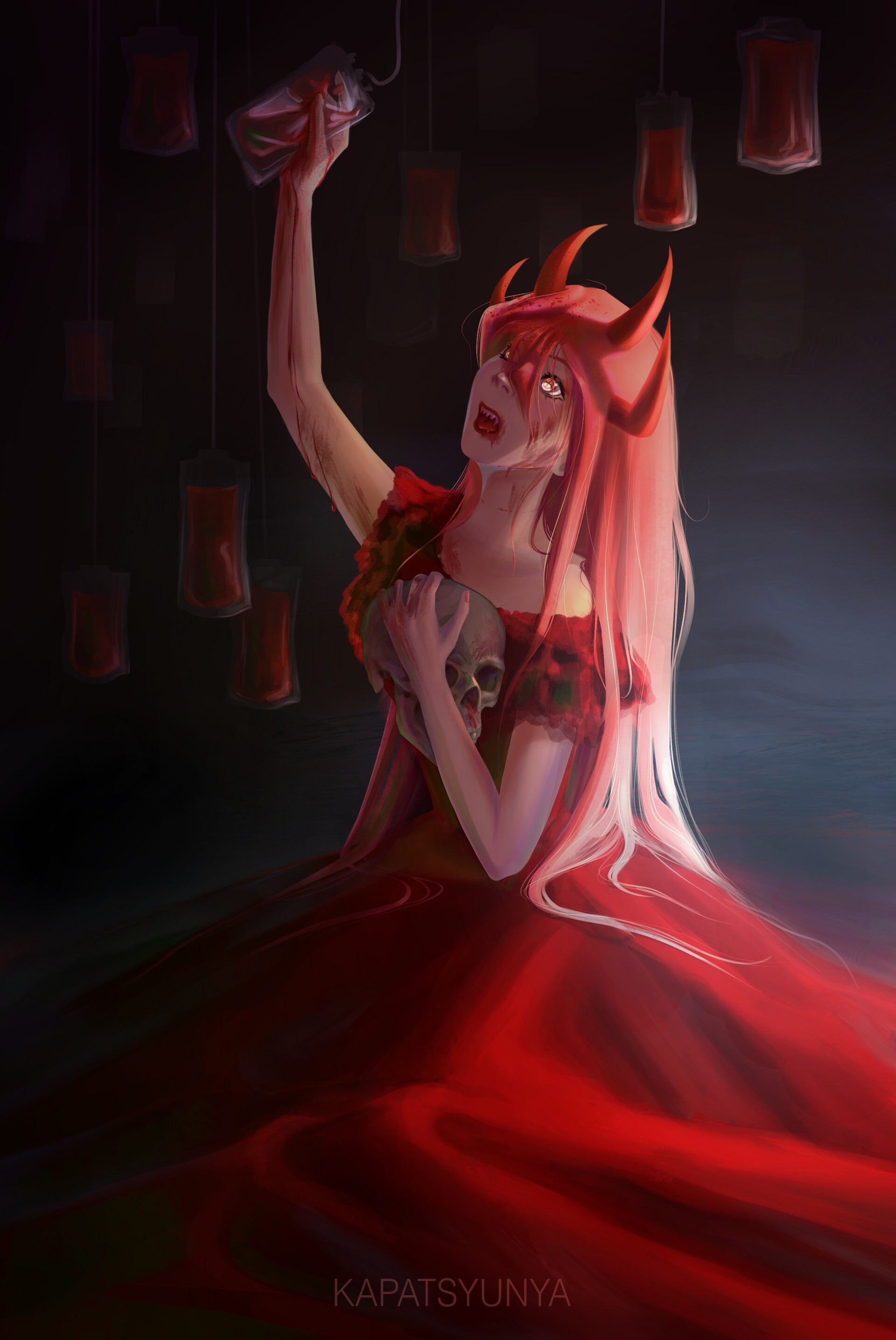 ArtStation - Power| Chainsaw man