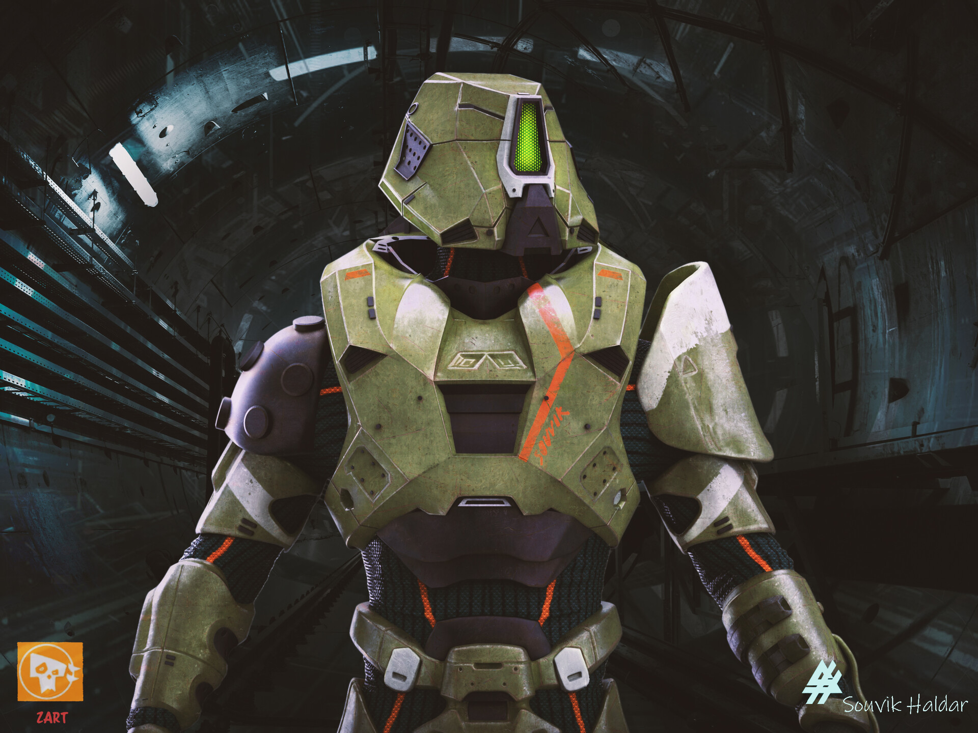 ArtStation - Revenger - Cyborg Robot