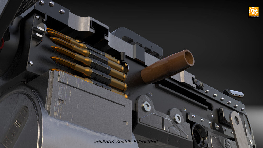 ArtStation - Machine gun