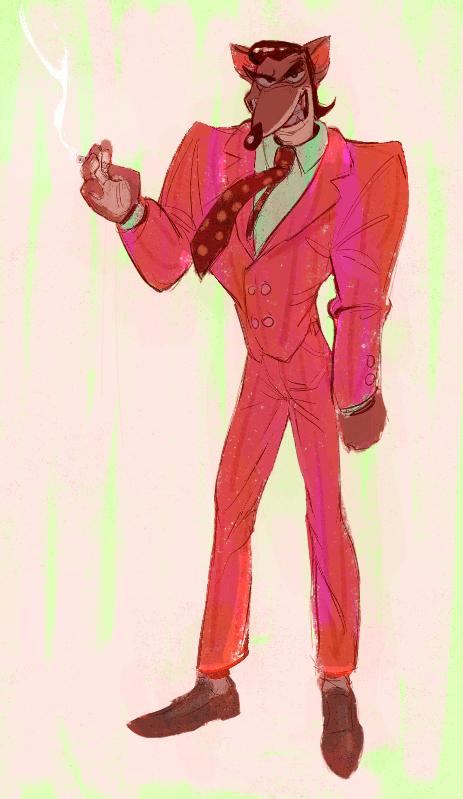 ArtStation - Pinstripe Potoroo