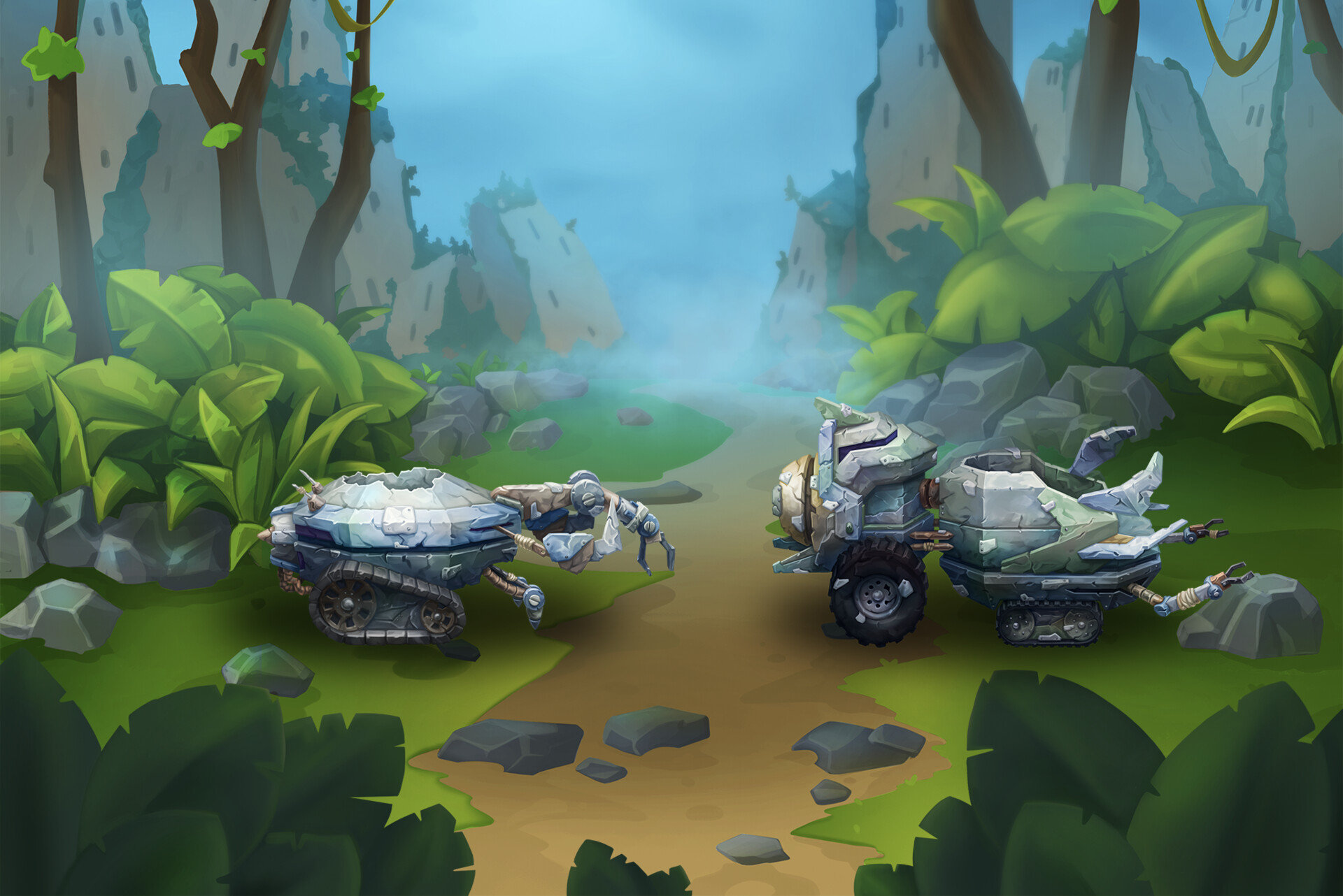 ArtStation - RoodyMental Games - Robots