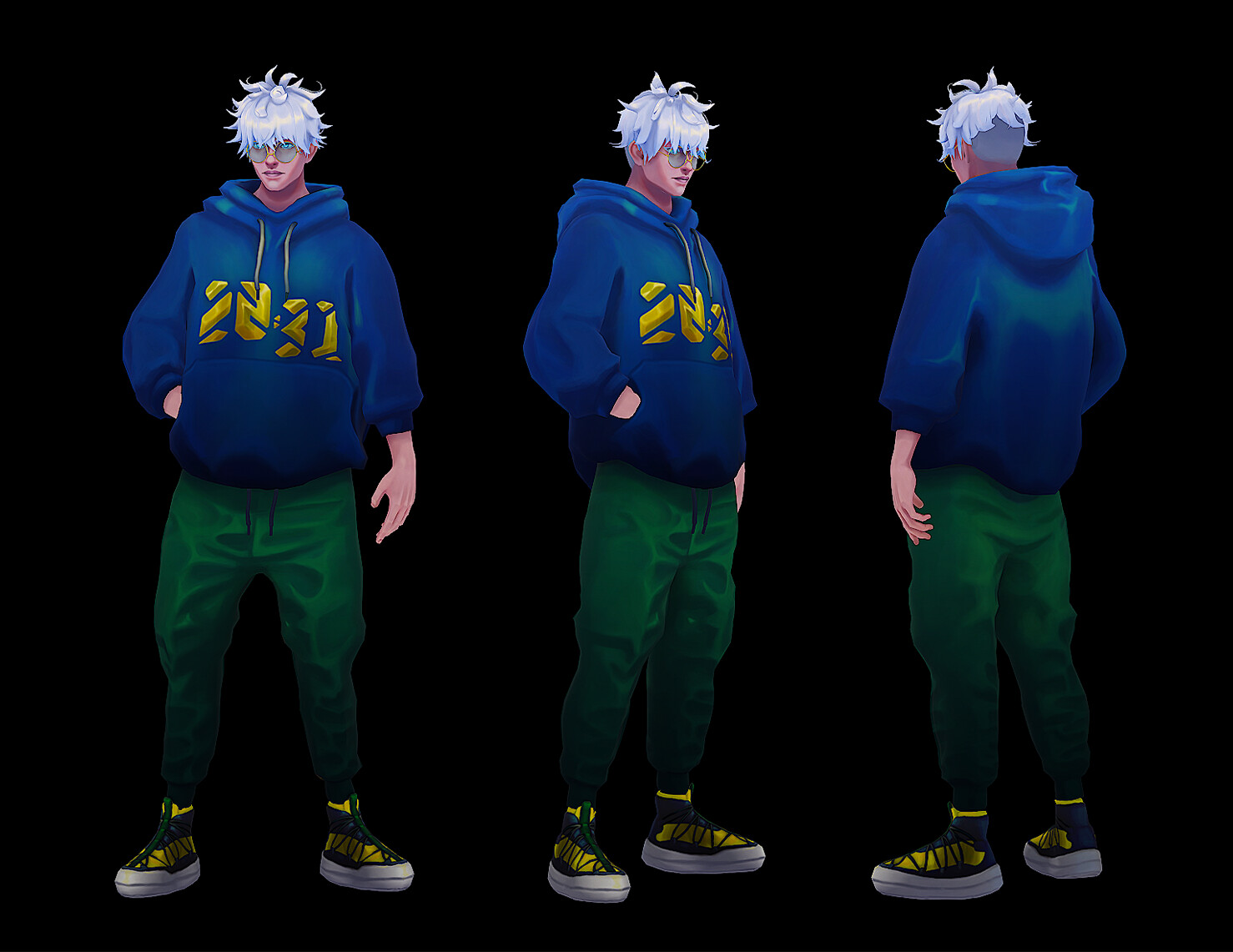 ArtStation - Gojo Satoru - Jujutsu Kaisen