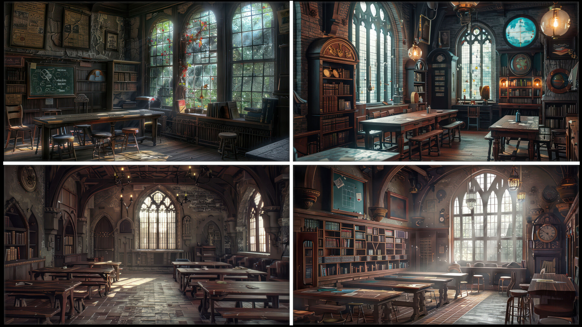 Ferial Concept - 🔹200 Magic School - Fantasy Concept Reference Image ...