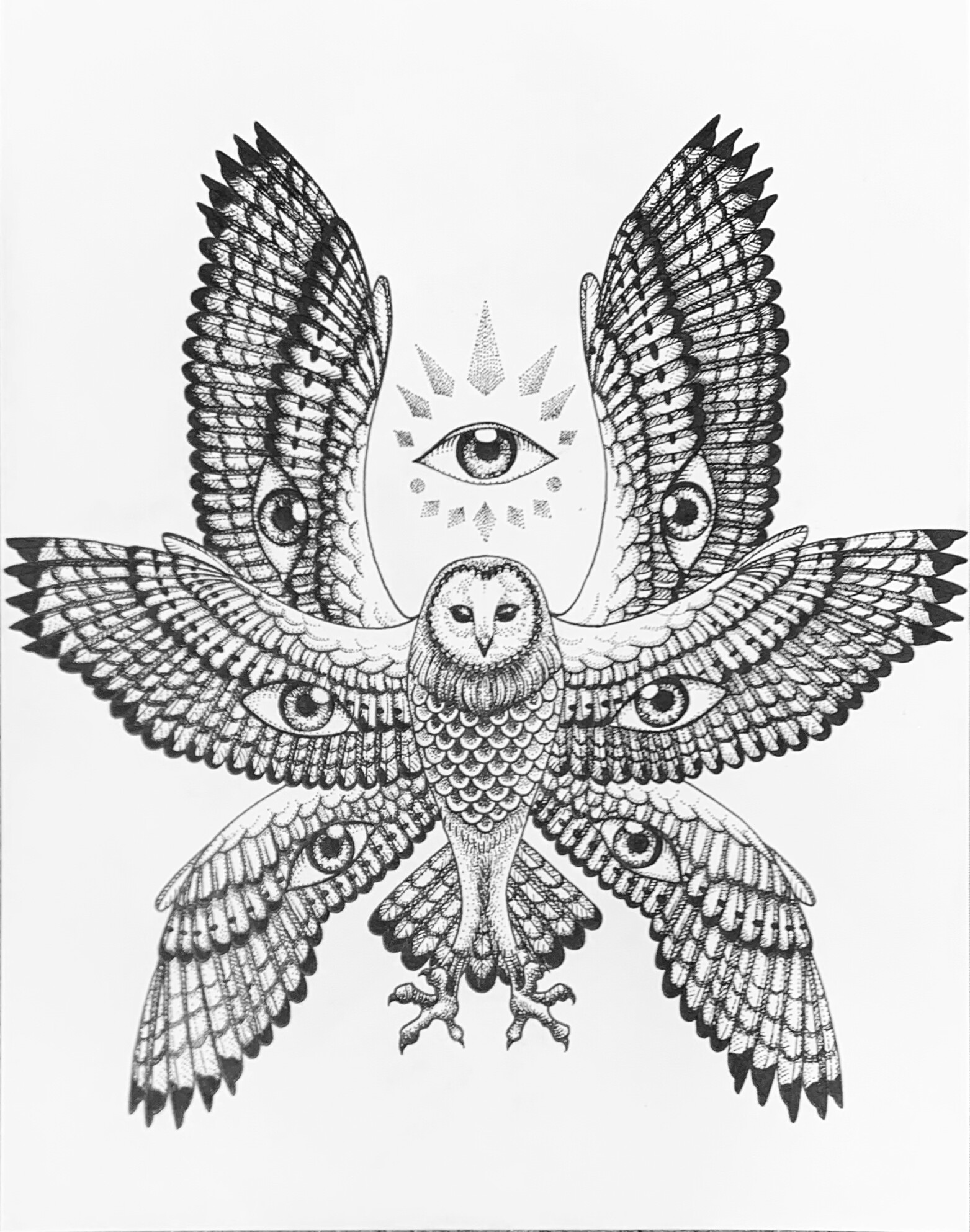 ArtStation - The Chad Biblical Owl