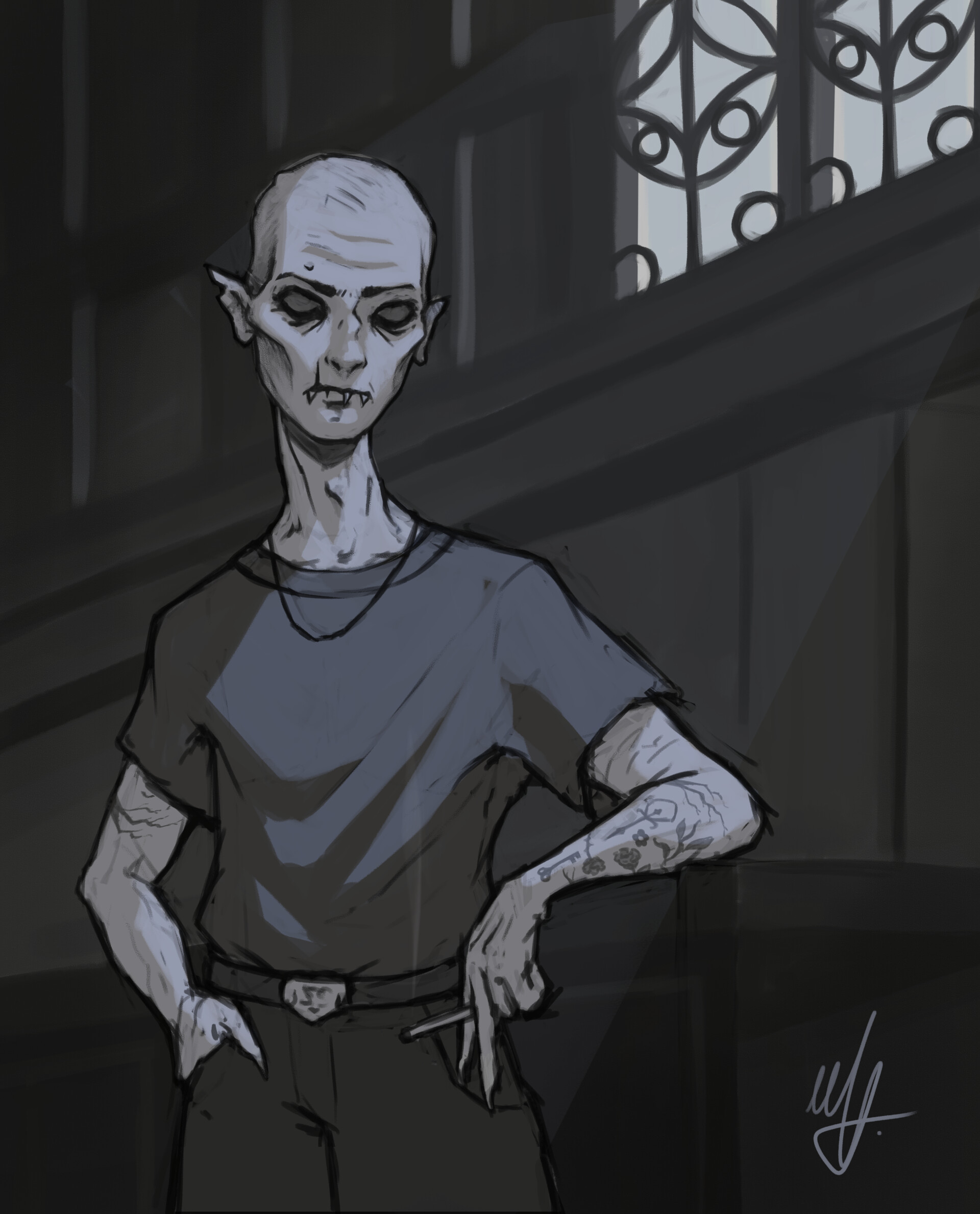 ArtStation - Nosferatu V:TM Character Art