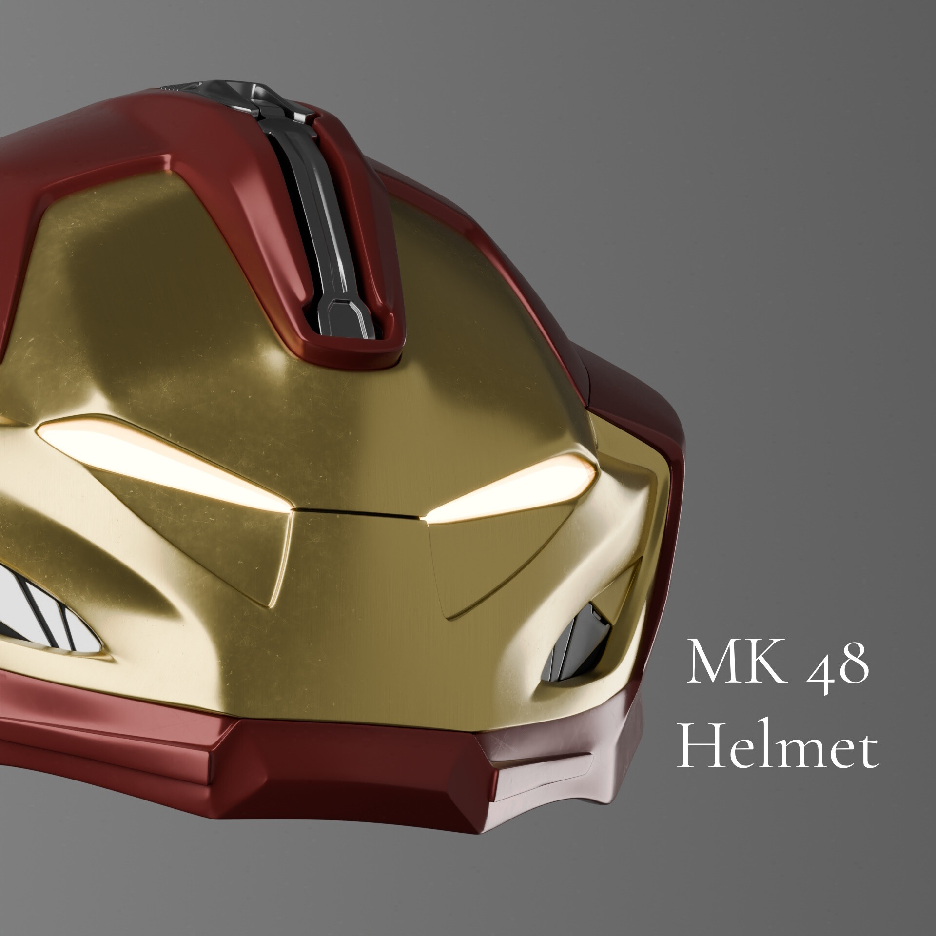 ArtStation - Iron Man MK 48 Hulkbuster Helmet