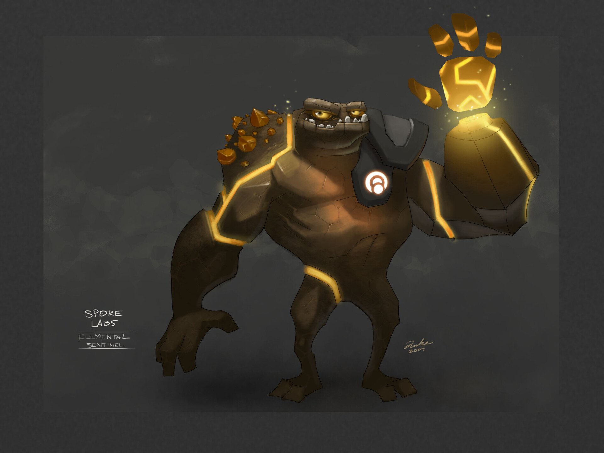 Luke Harrington Visual Designer/Art Director - DARKSPORE AND SPORE FROM ...