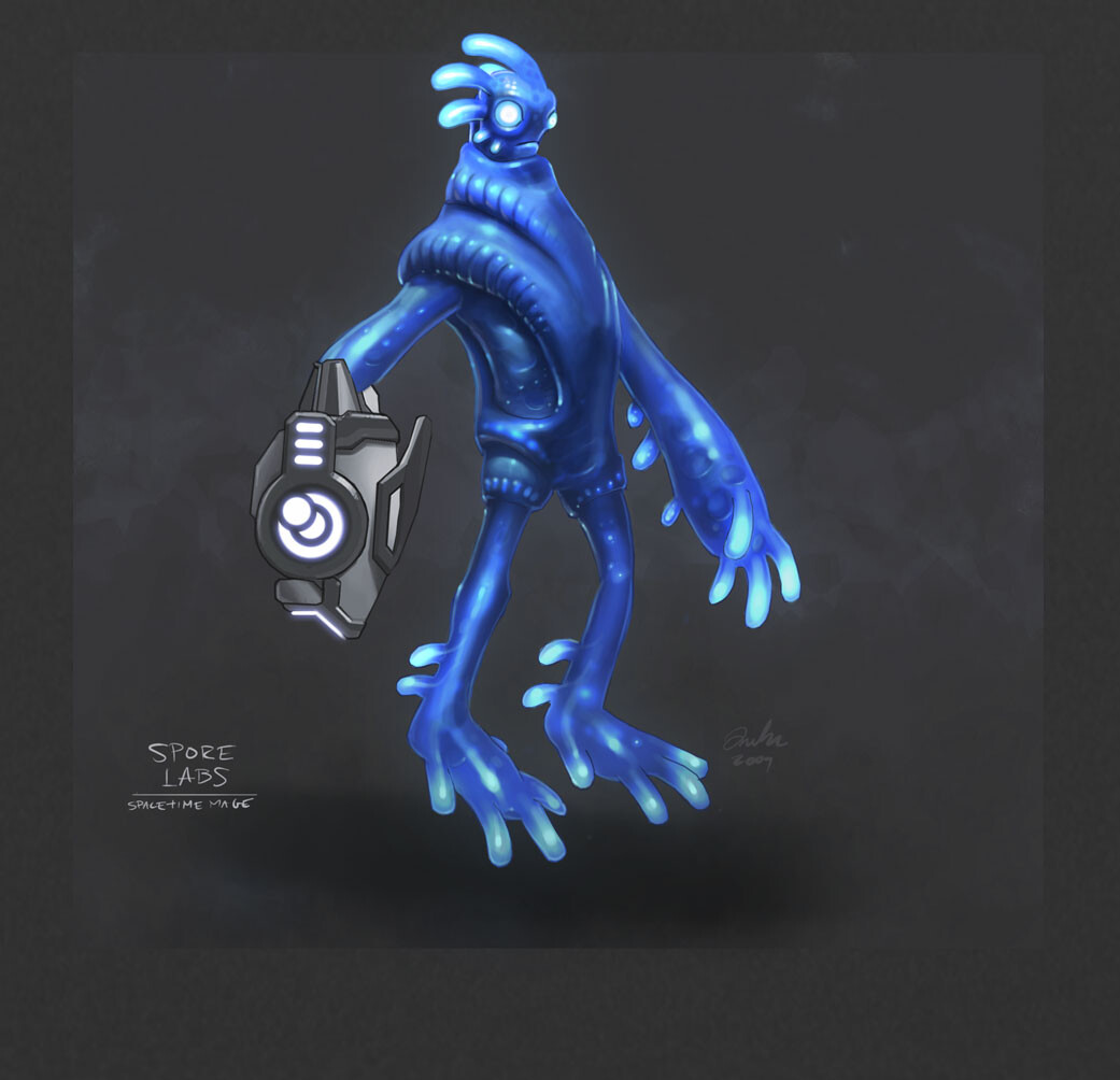 Luke Harrington Visual Designer/Art Director - DARKSPORE AND SPORE FROM ...