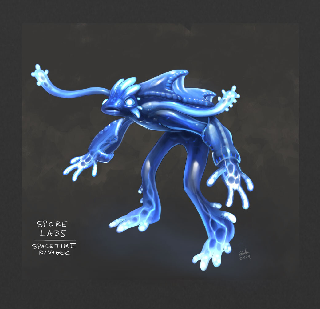 Luke Harrington Visual Designer/Art Director - DARKSPORE AND SPORE FROM ...