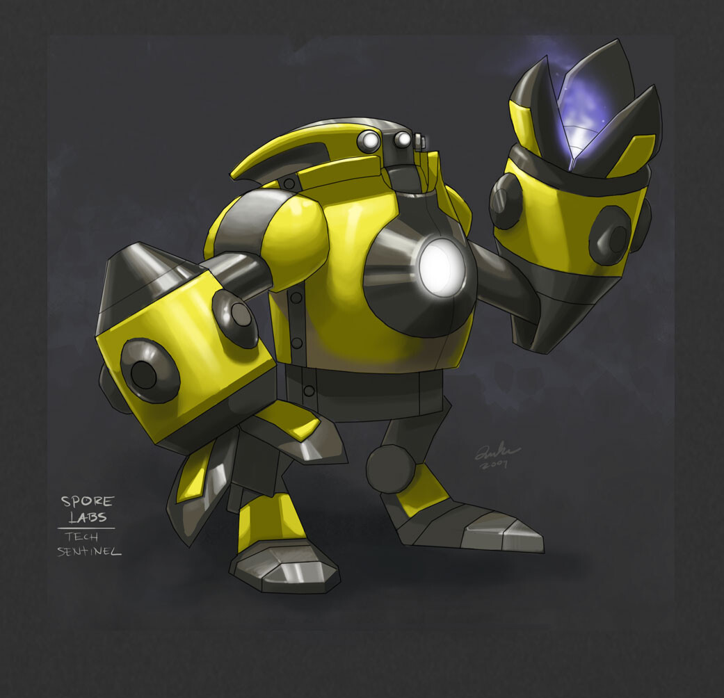 Luke Harrington Visual Designer/Art Director - DARKSPORE AND SPORE FROM ...