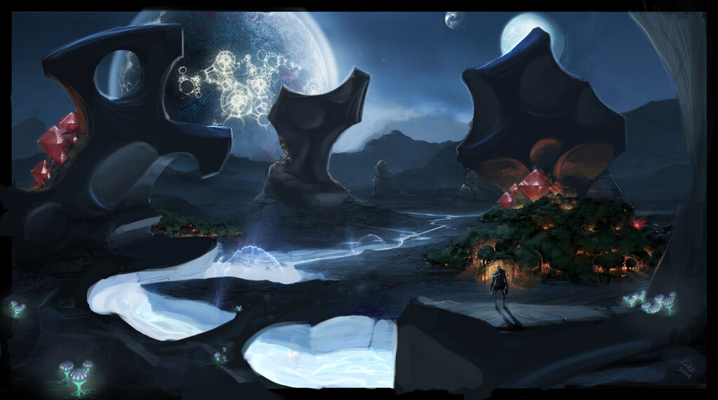 Luke Harrington Visual Designer/Art Director - DARKSPORE AND SPORE FROM ...