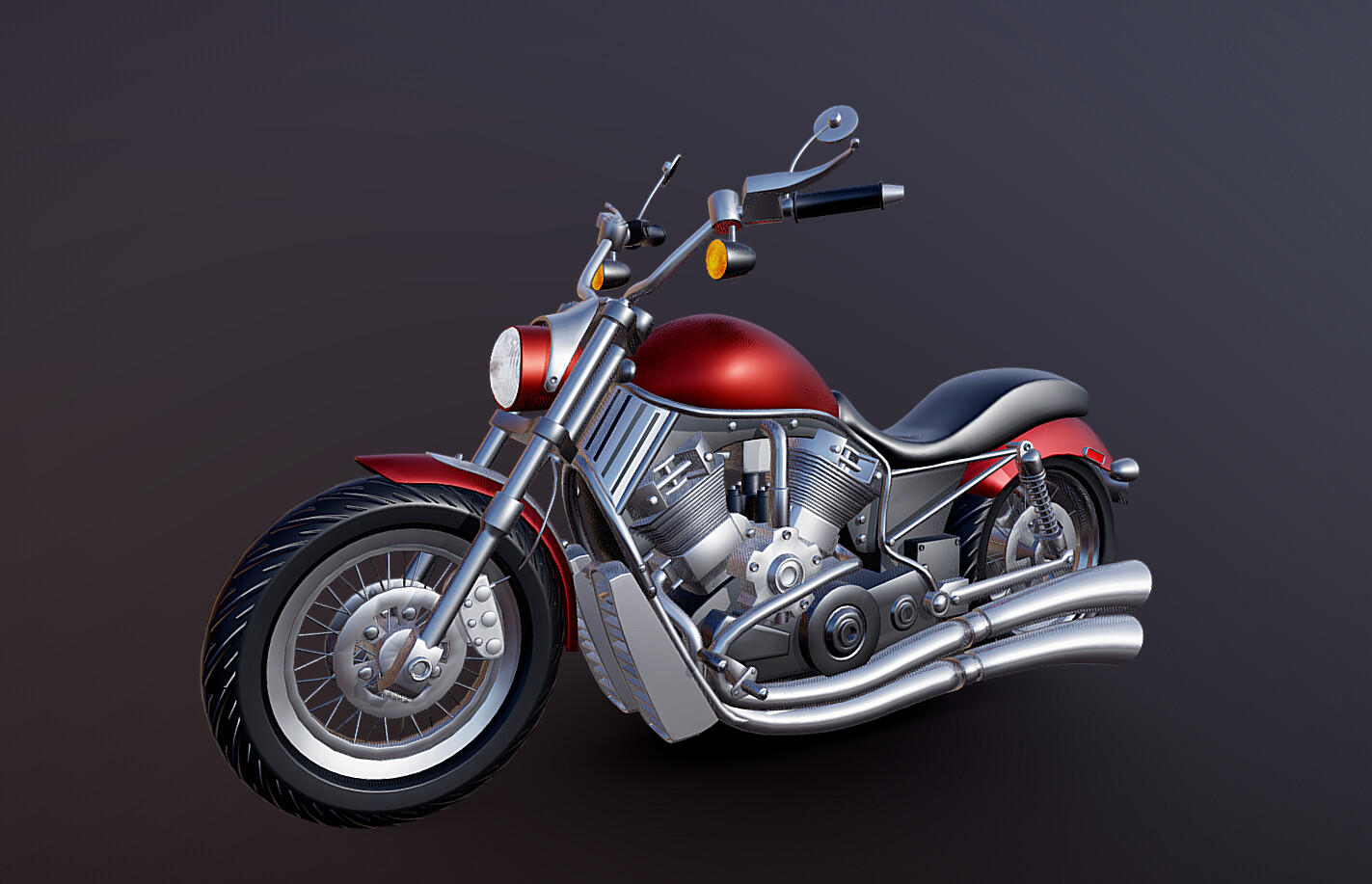 ArtStation - Bike Modelling (stylized)