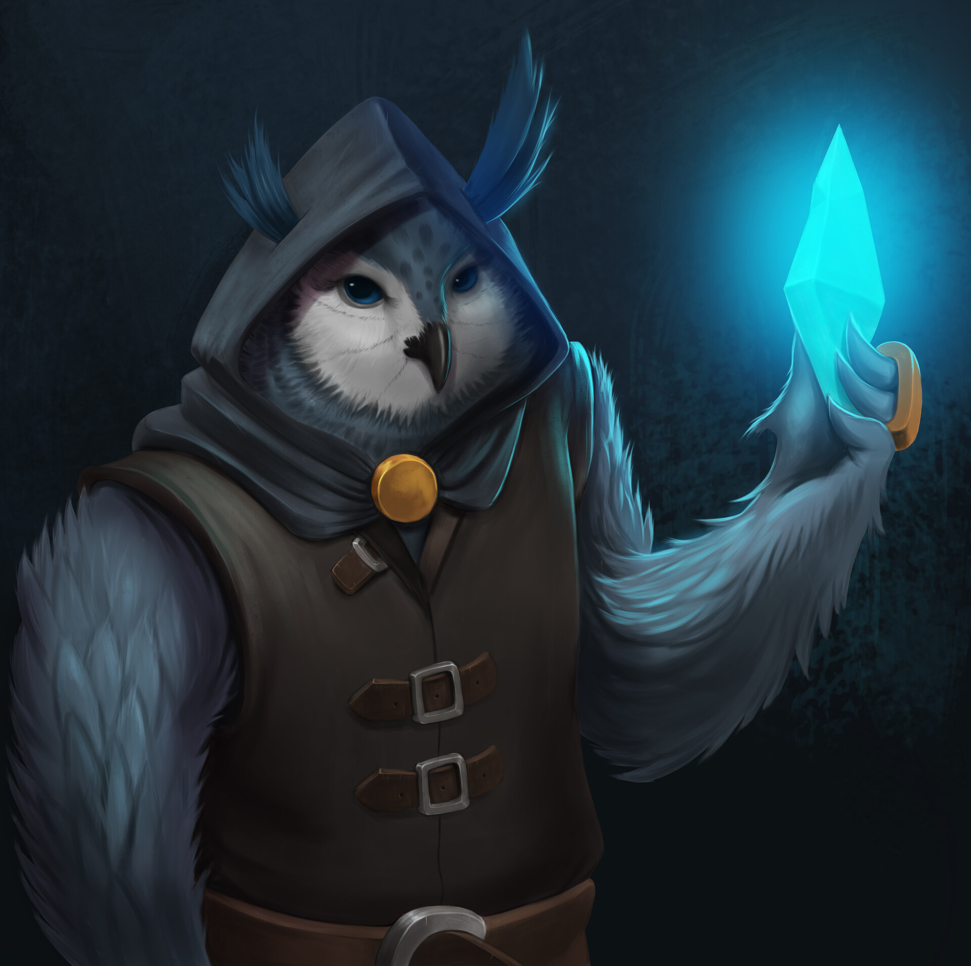 ArtStation - Wizard Owlin
