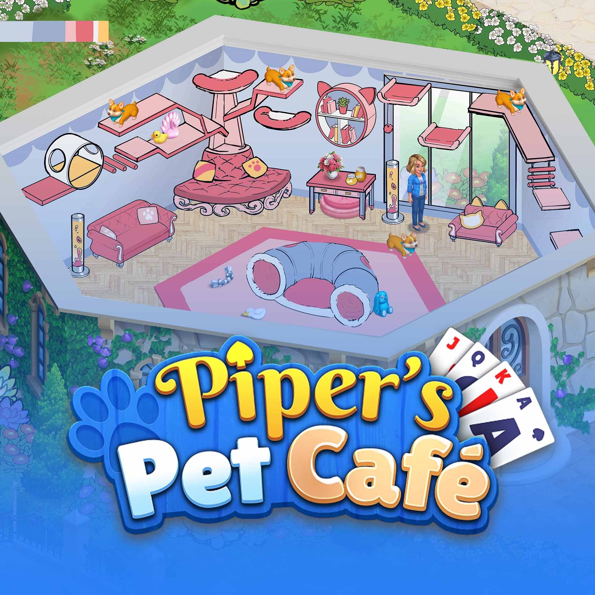 ArtStation - Piper's Pet Cafe, Asset Variant/Zone Design