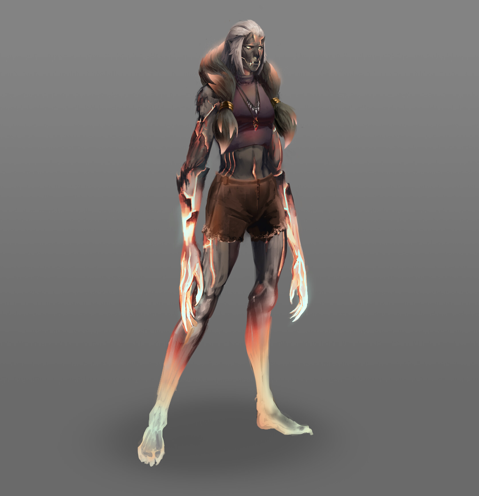 ArtStation - Dungeons & Dragons 5e Race: Ashen