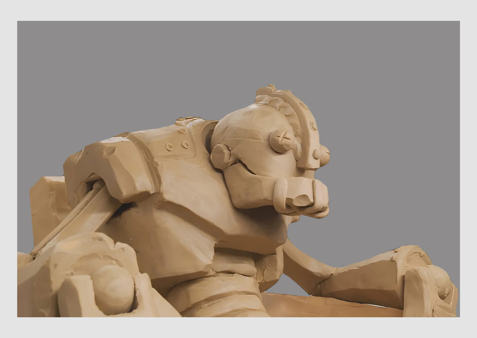 ArtStation - Sculpture of Robot