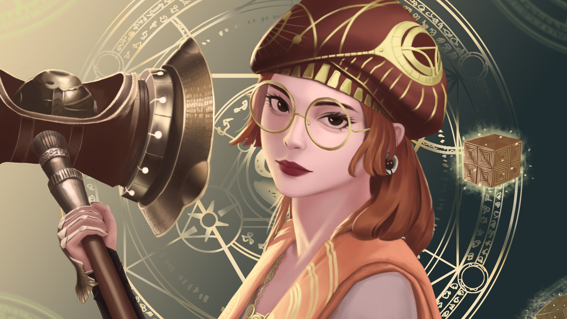 ArtStation - black desert scholar