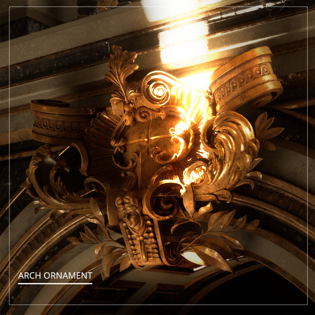 ArtStation - Arch Ornament