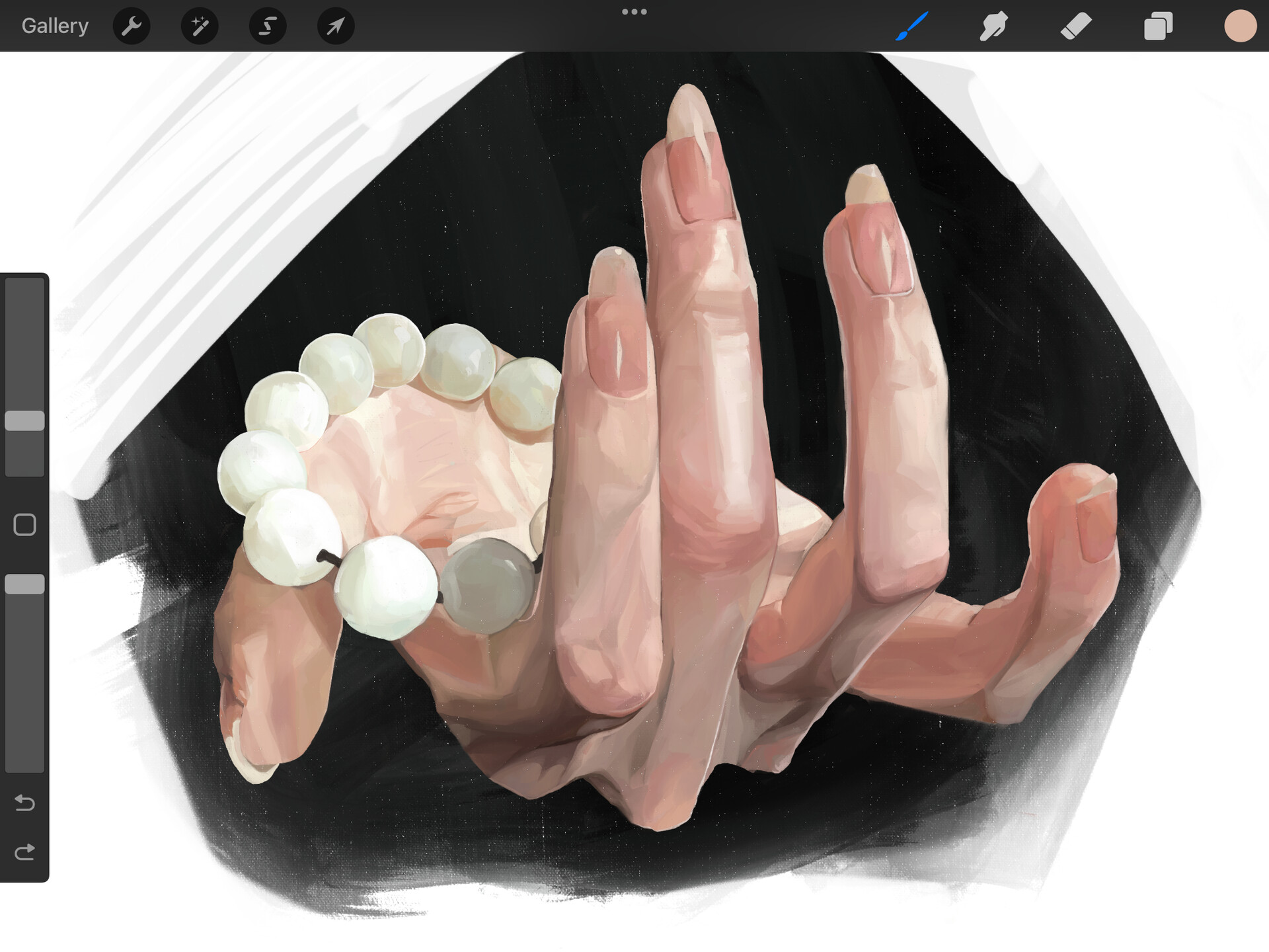 ArtStation - Hand painting