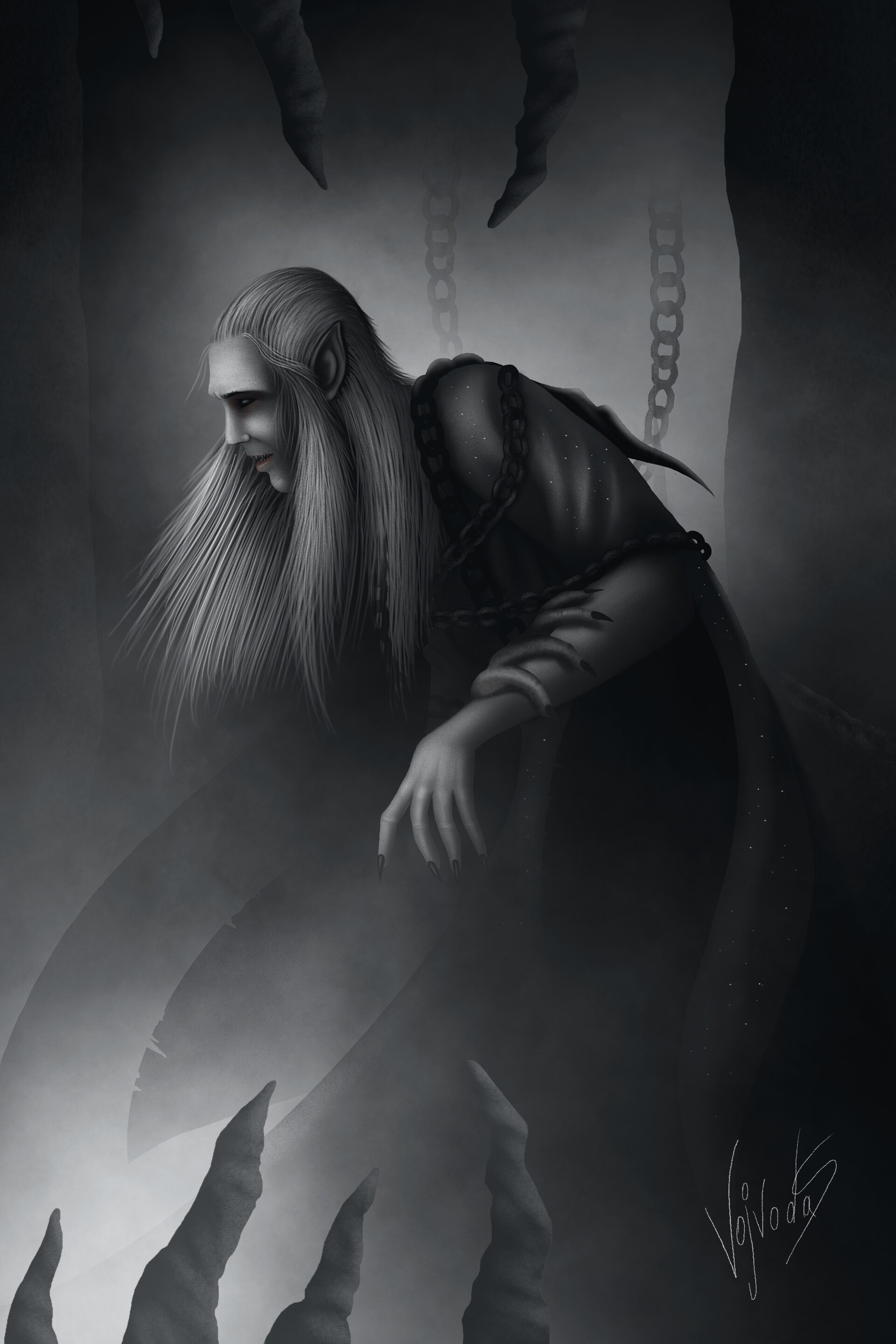 ArtStation - Melkor in Chains