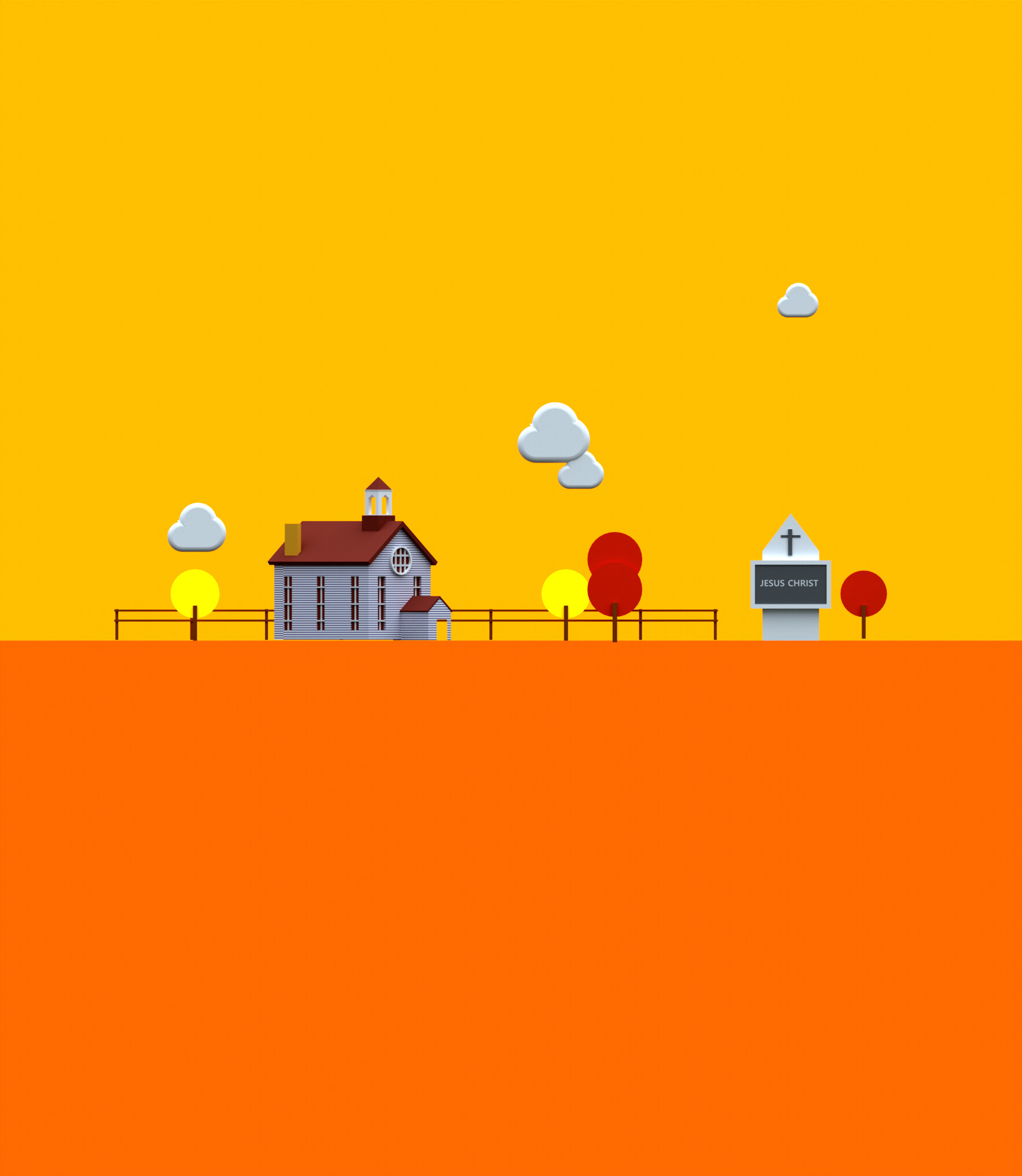 ArtStation - Cartoon home 3D illustration