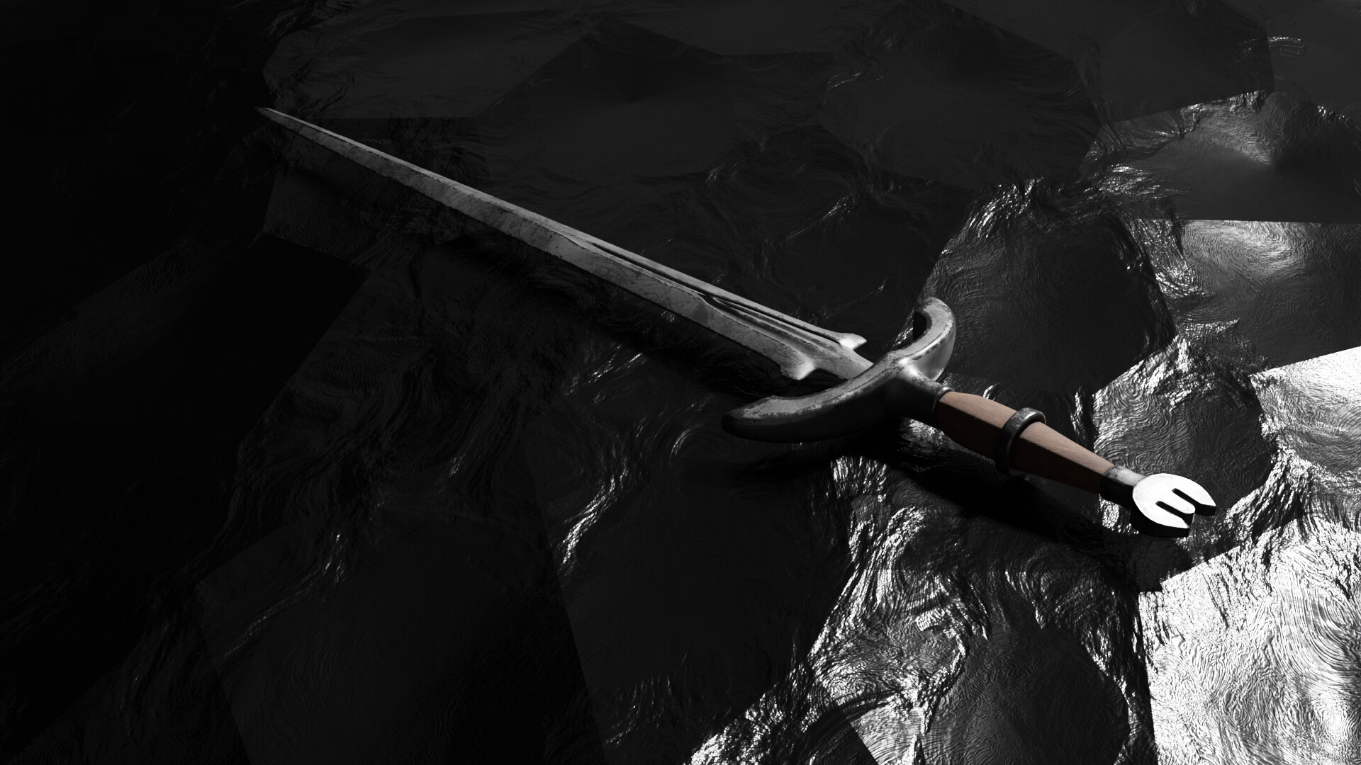 ArtStation - Iron Greatsword