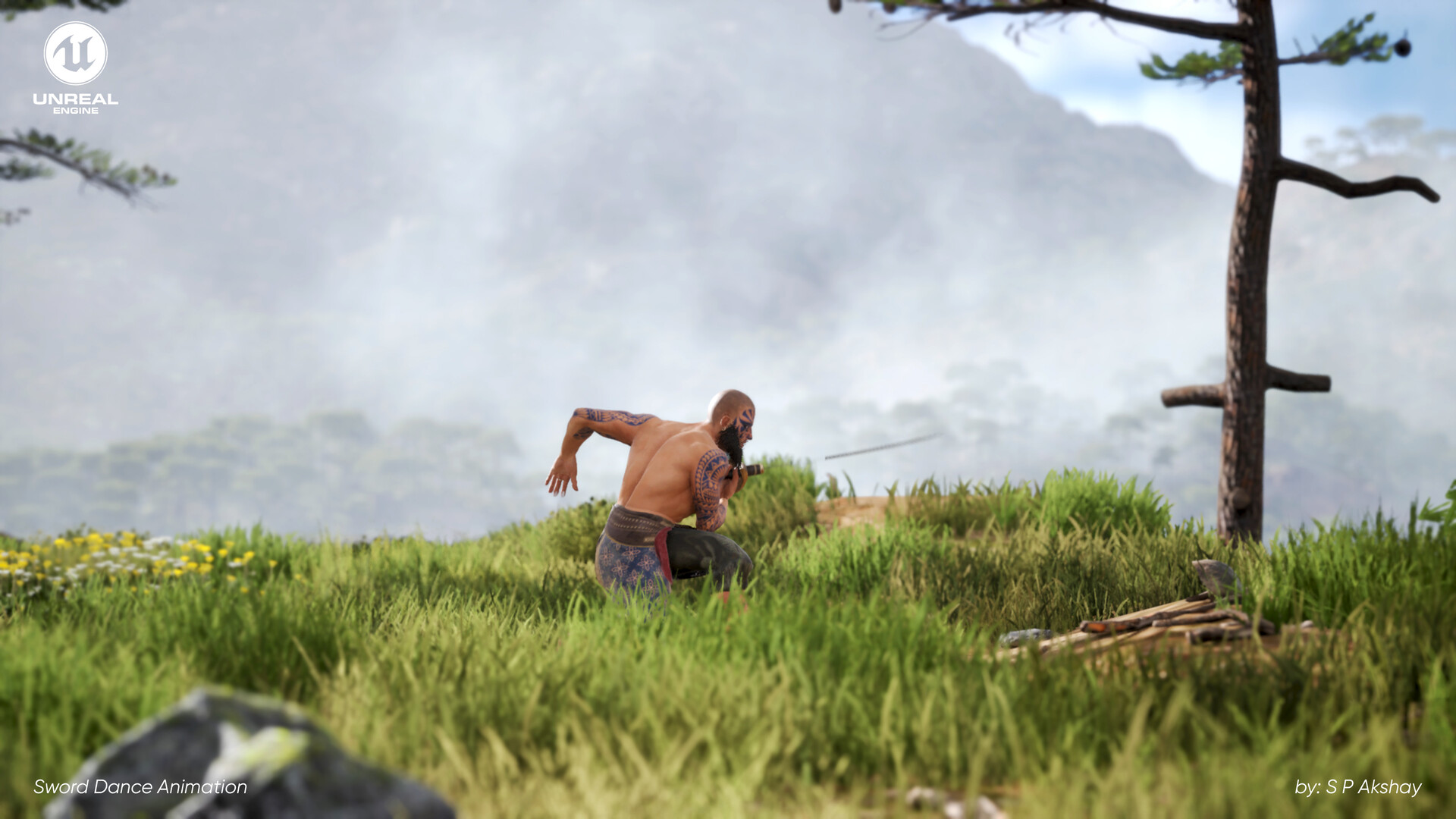 Akshay Hegde - Sword dance Animation