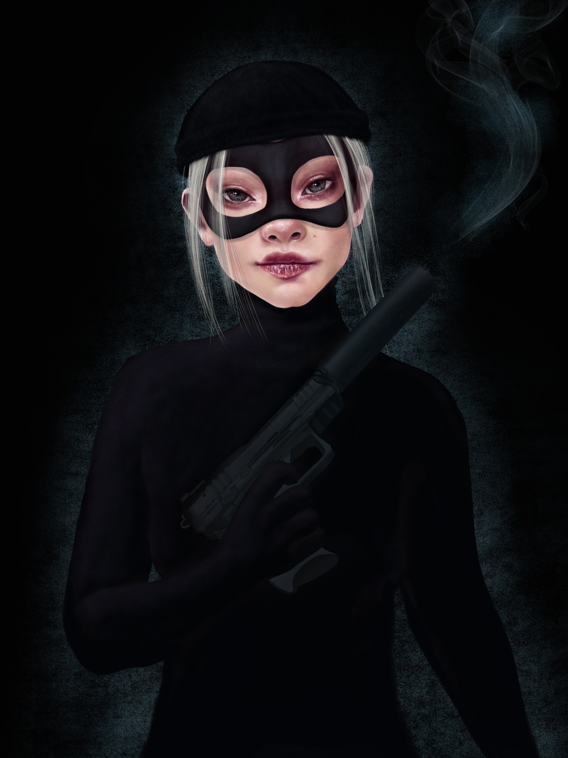 ArtStation - Robber girl
