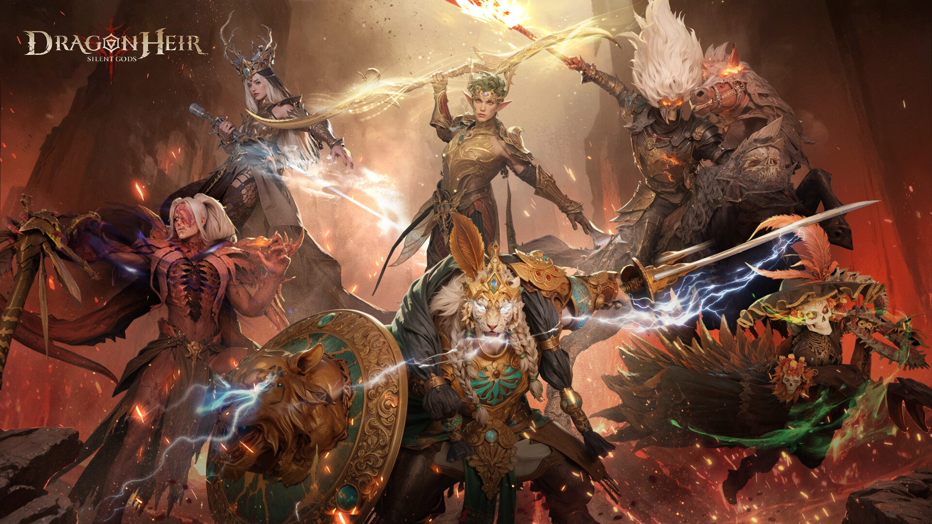 ArtStation - Dragon heir项目美宣kv