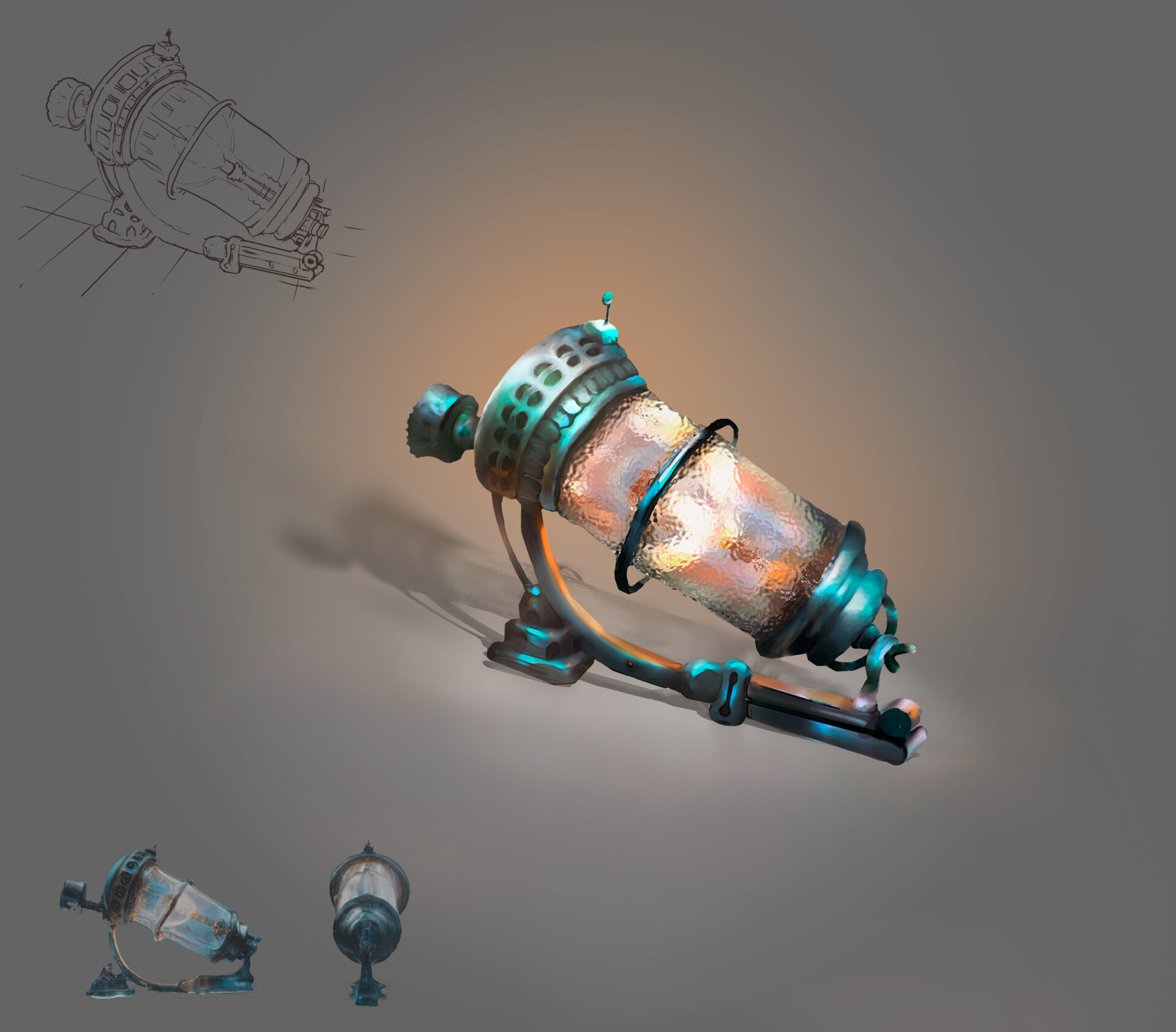 ArtStation - Prop concepts: Lantern