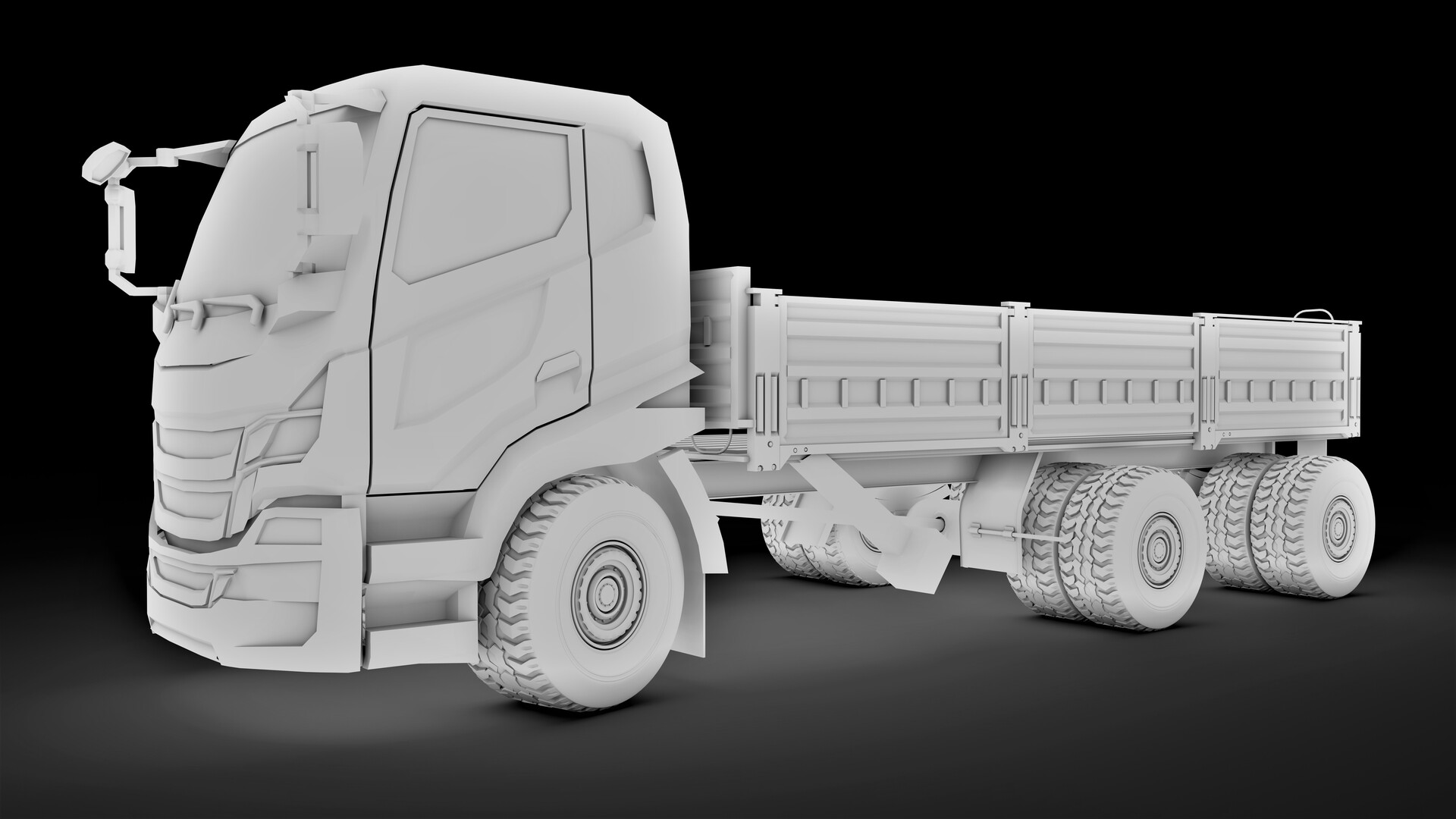 ArtStation - Truck Modeling