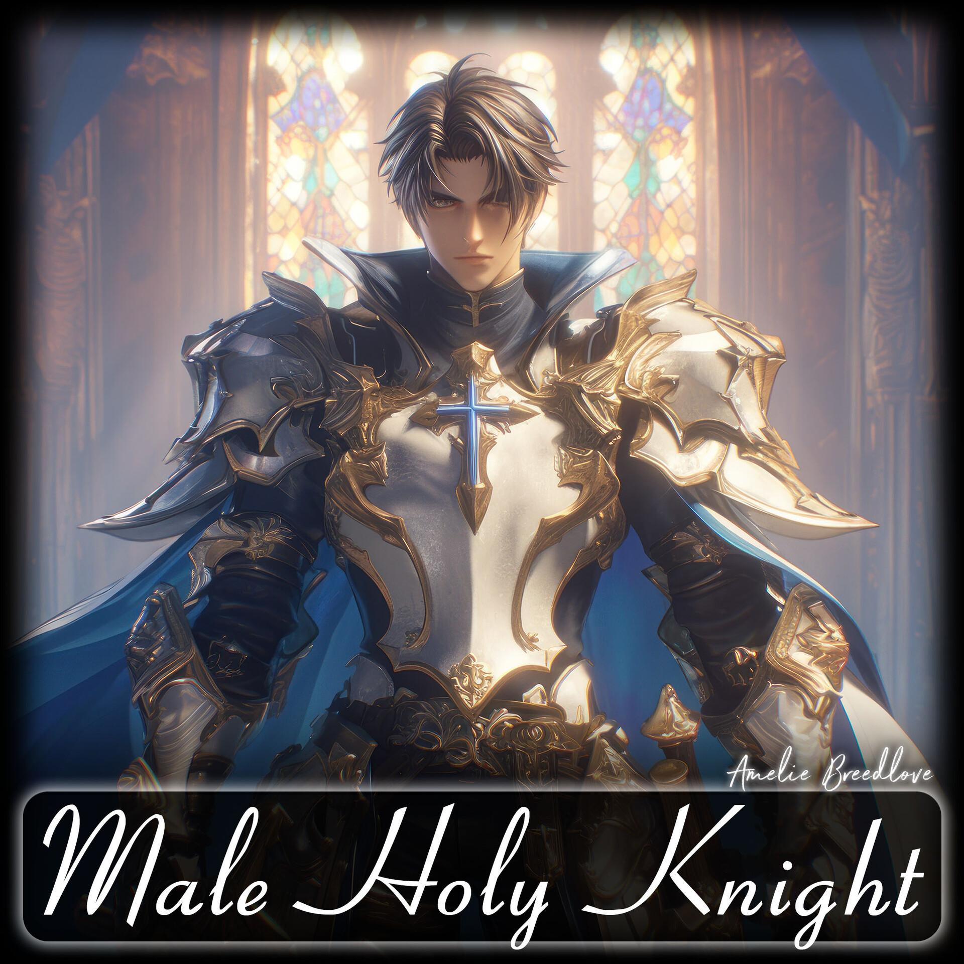 ArtStation - 420 Male Holy Knight Reference Pack | 4K | v.68